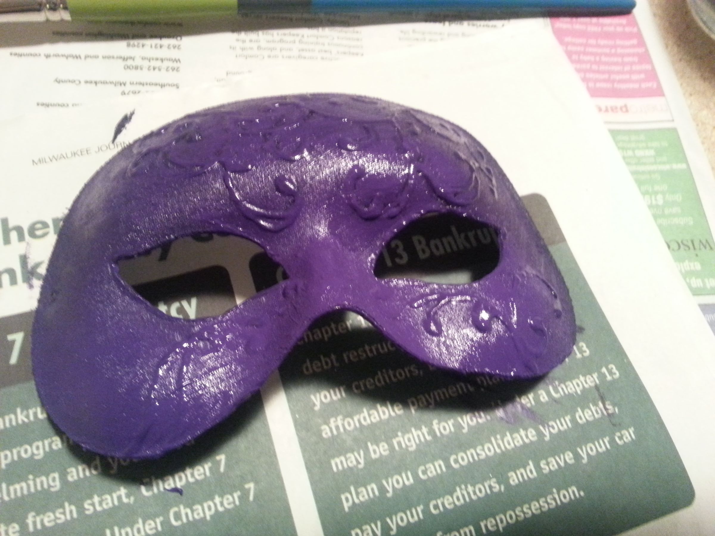 A Hand Painted Mask - Instructables