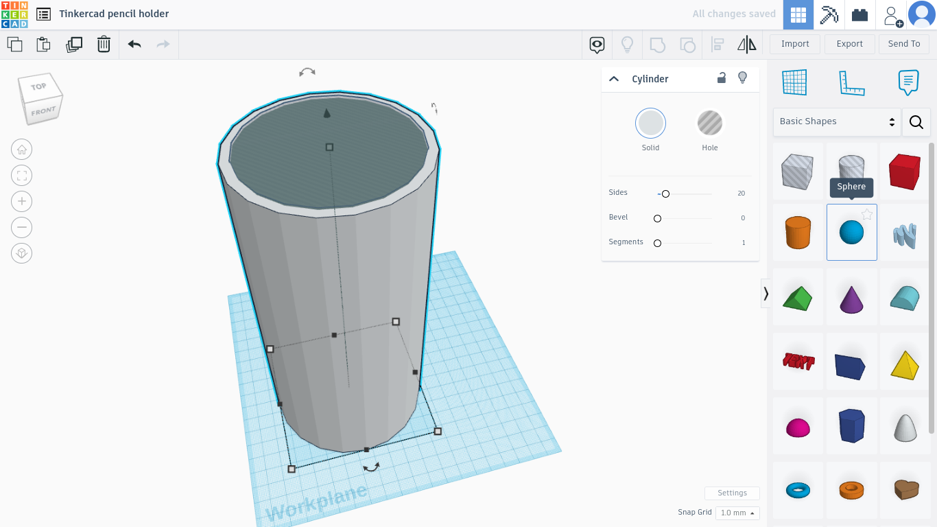 How to Make: Pencil Holder on Tinkercad : 7 Steps - Instructables