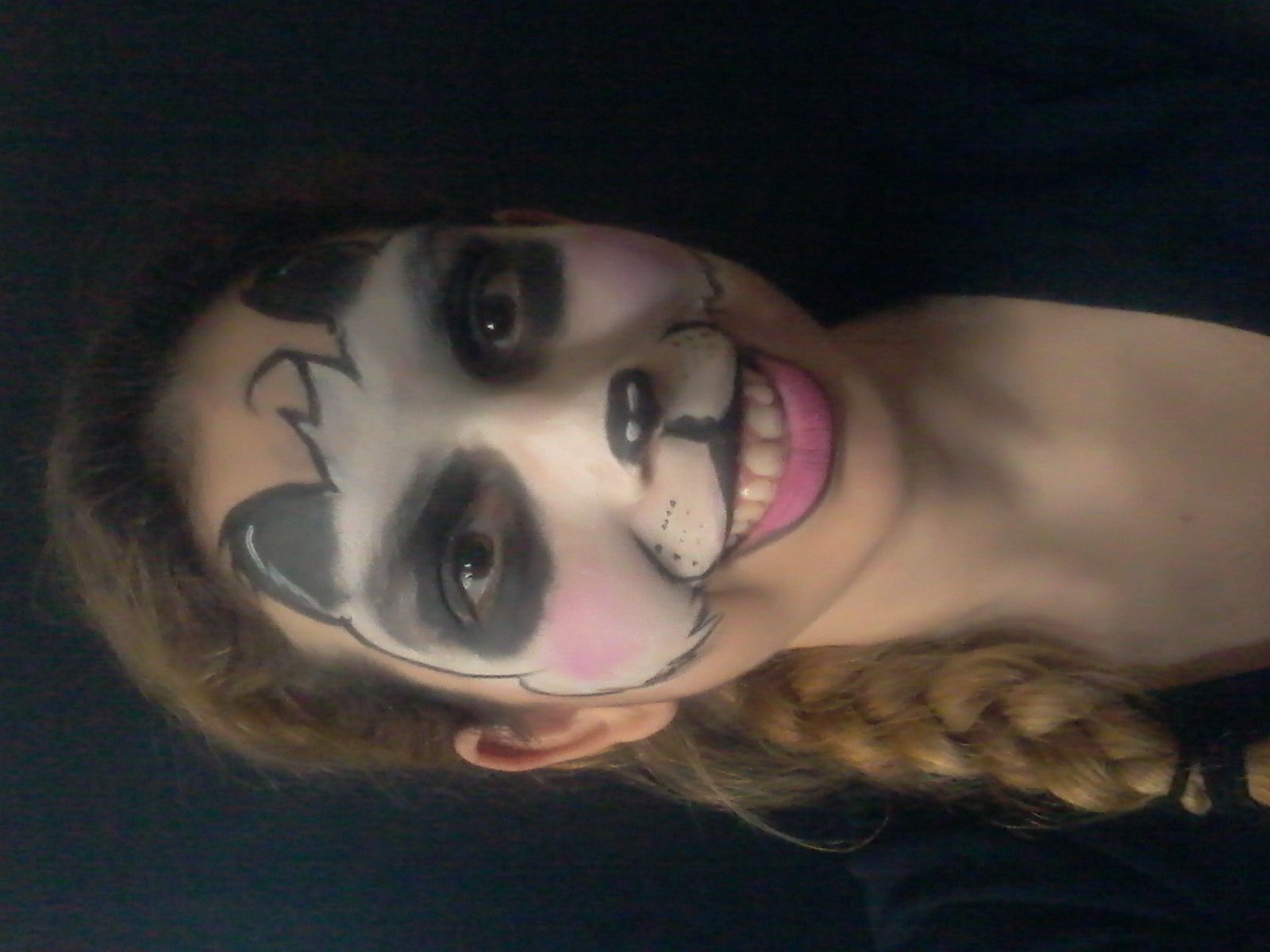 Panda Face Paint - Instructables