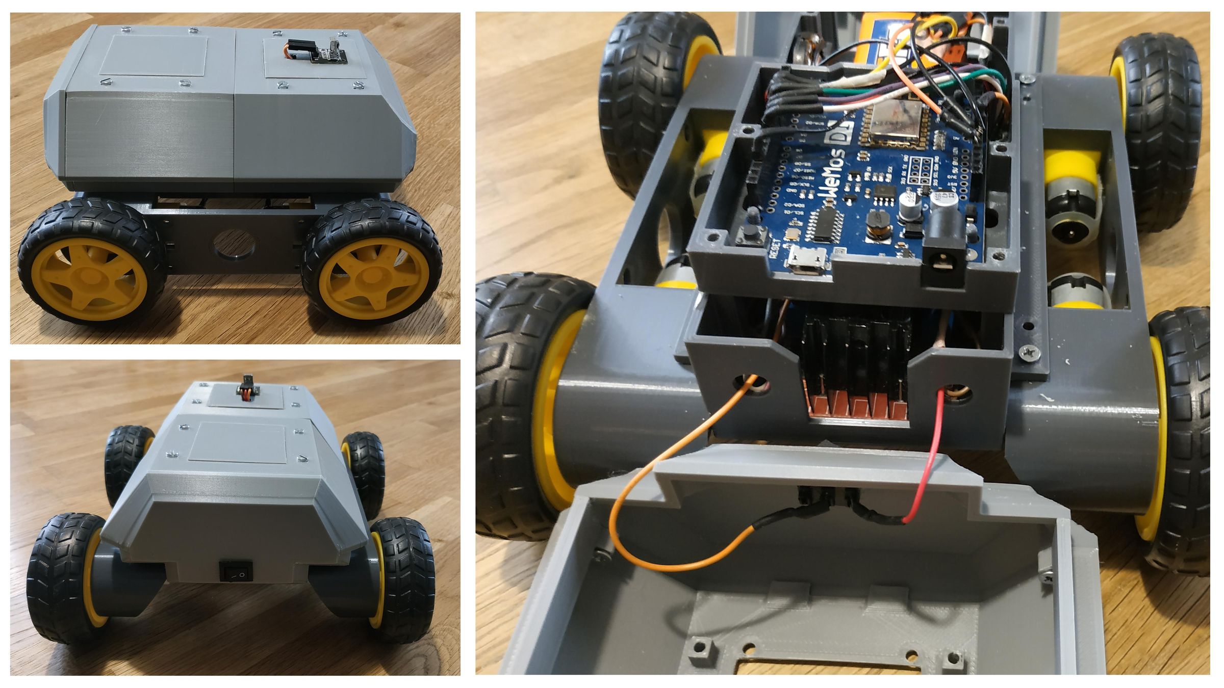 Rover Arduino (WeMos D1) Controllato Da Smartphone : 6 Steps ...