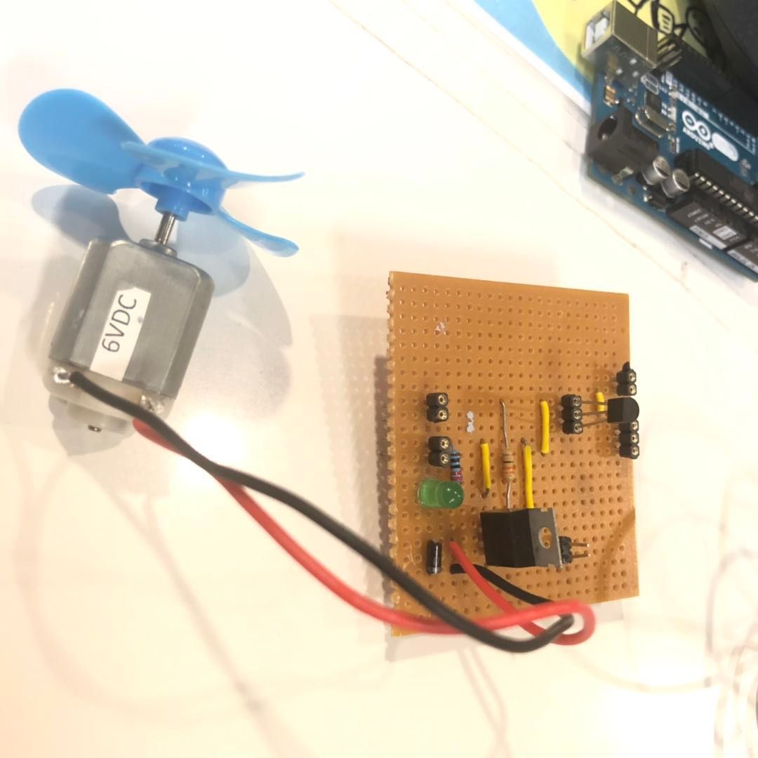Temperature Controlled Fan ! : 4 Steps - Instructables