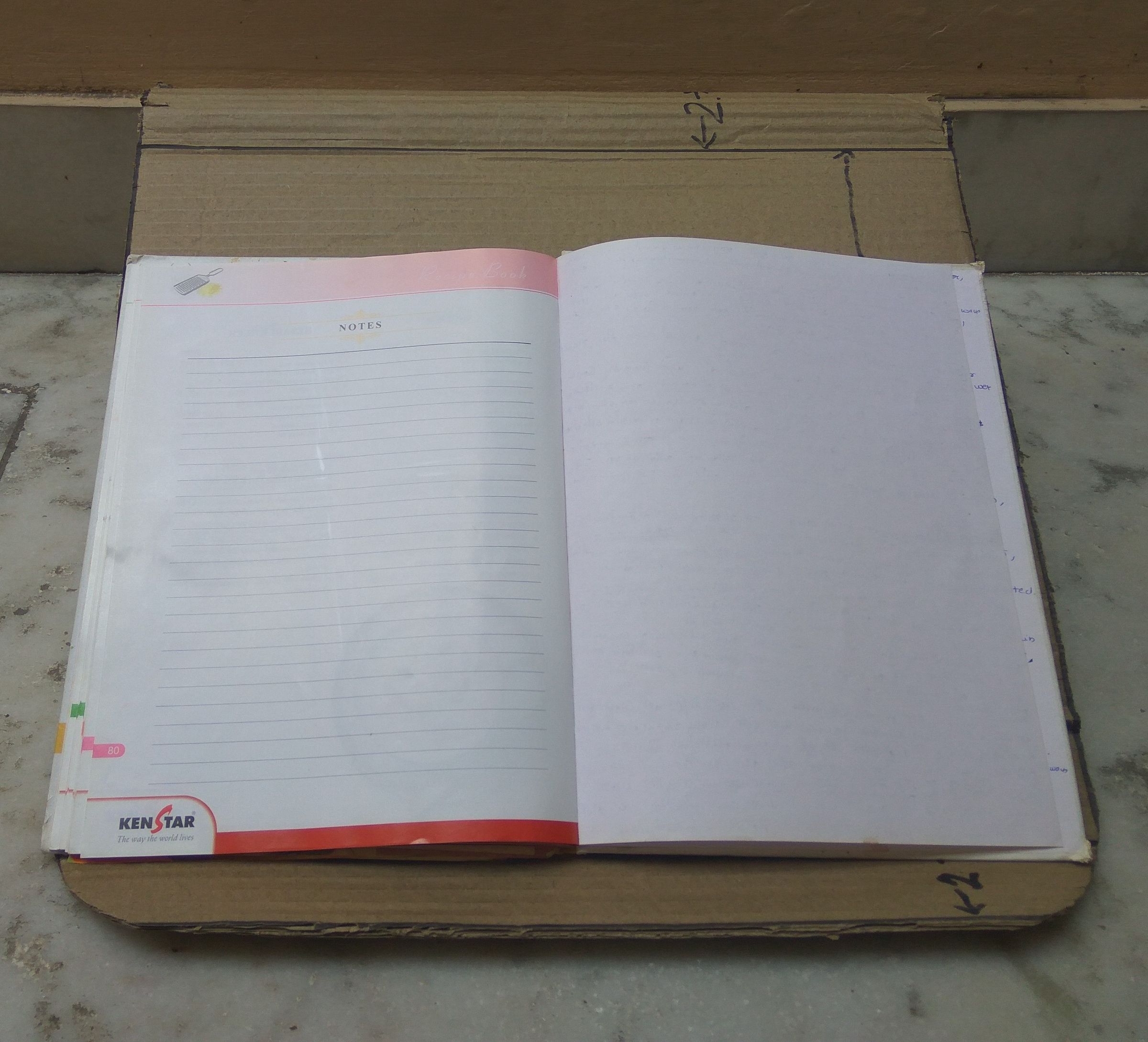 School Bag Study Table From Waste Carton Box : 12 Steps (with Pictures ...