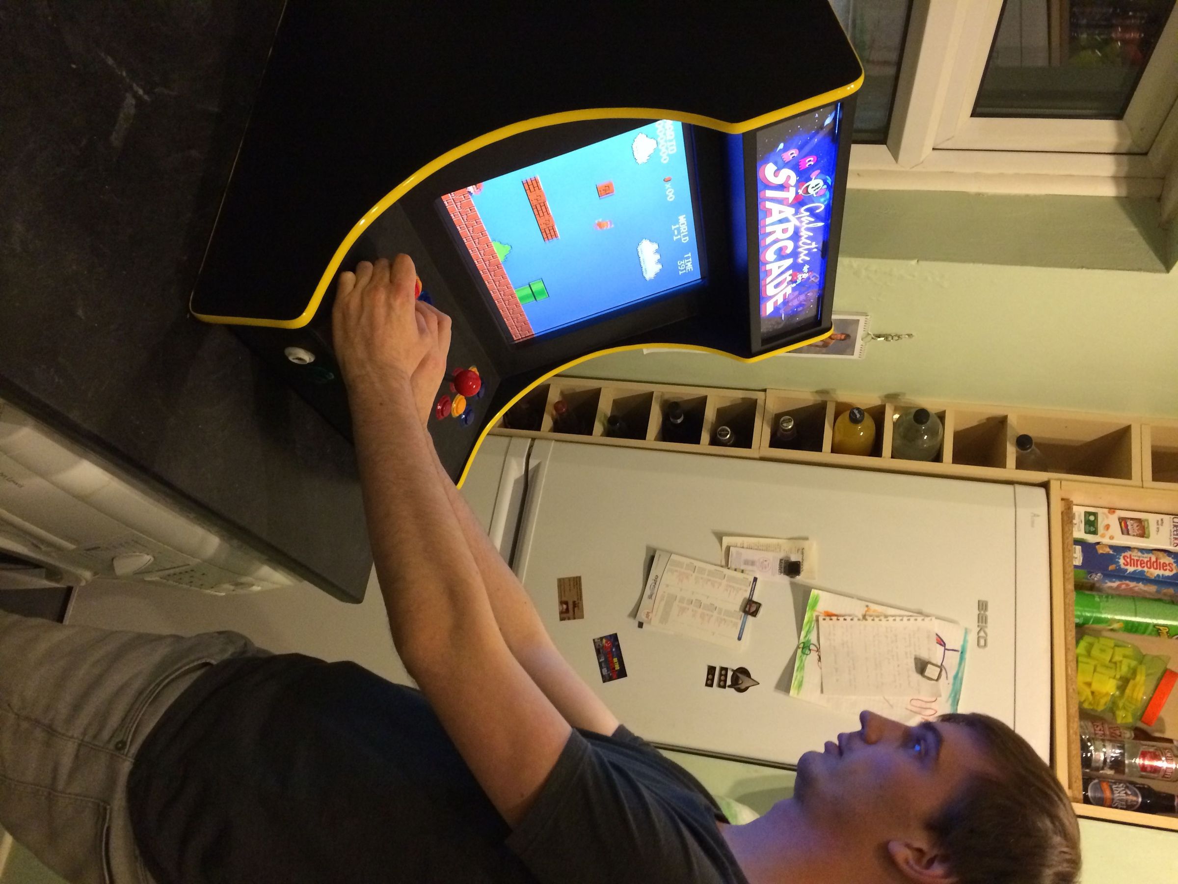 2-Player Bartop Arcade Machine (Powered by Pi) : 19 Steps (with ...