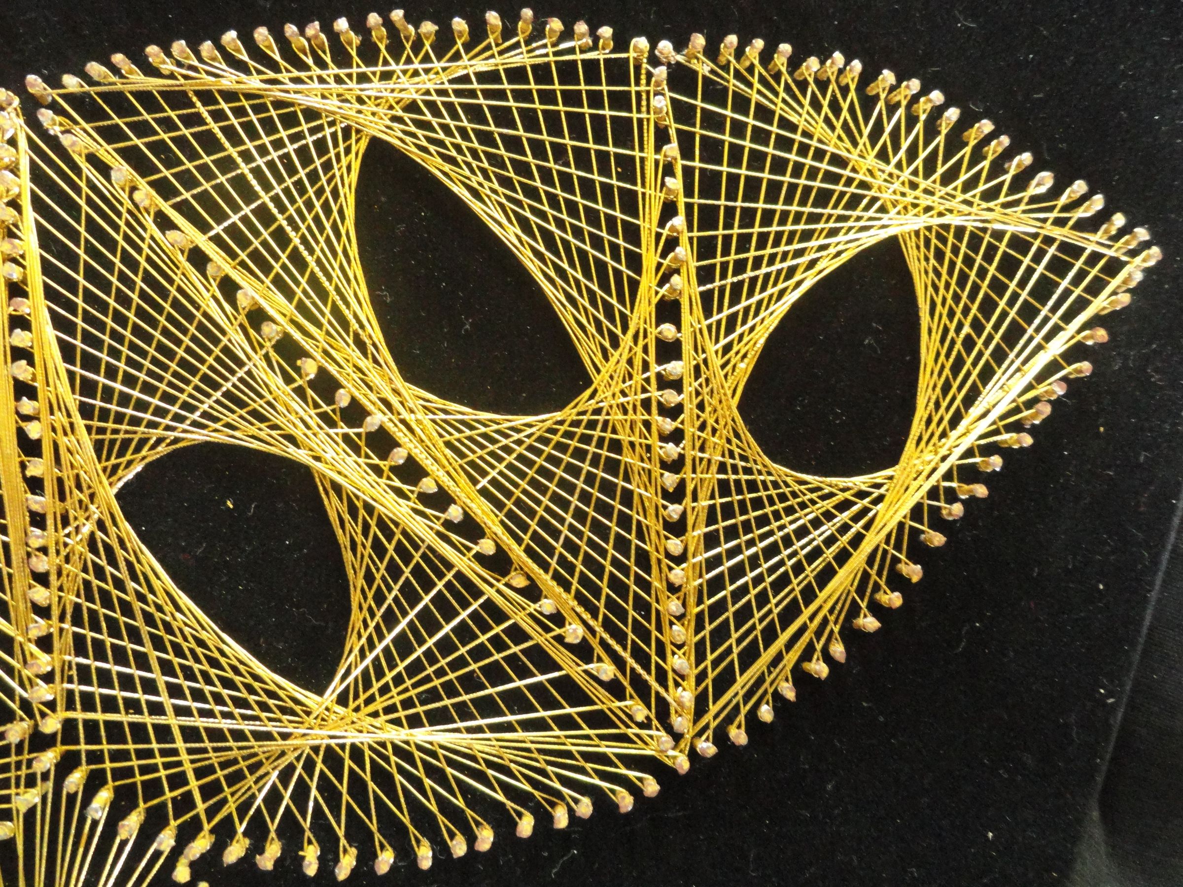 String Butterfly ( String - Nail Art ) : 9 Steps (with Pictures ...