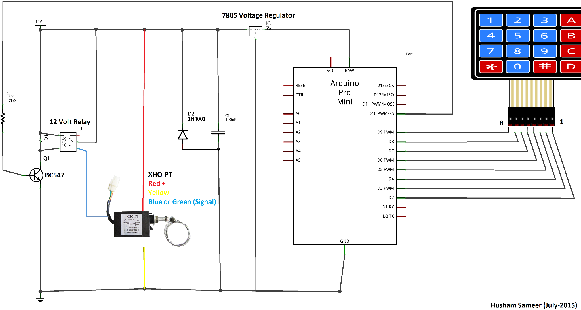 Arduino Keypad Door Lock : 3 Steps - Instructables
