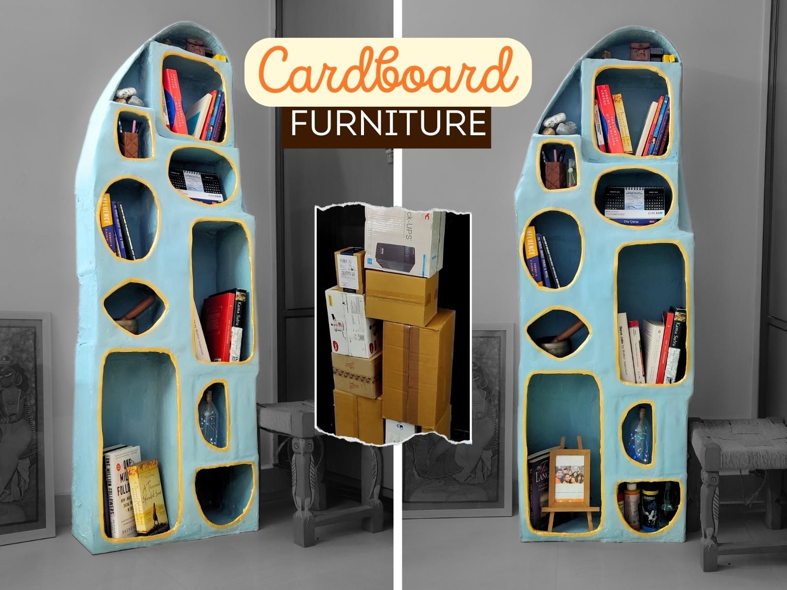 Transform Your Space - DIY Display Organizer Using Recycled Cardboard ...