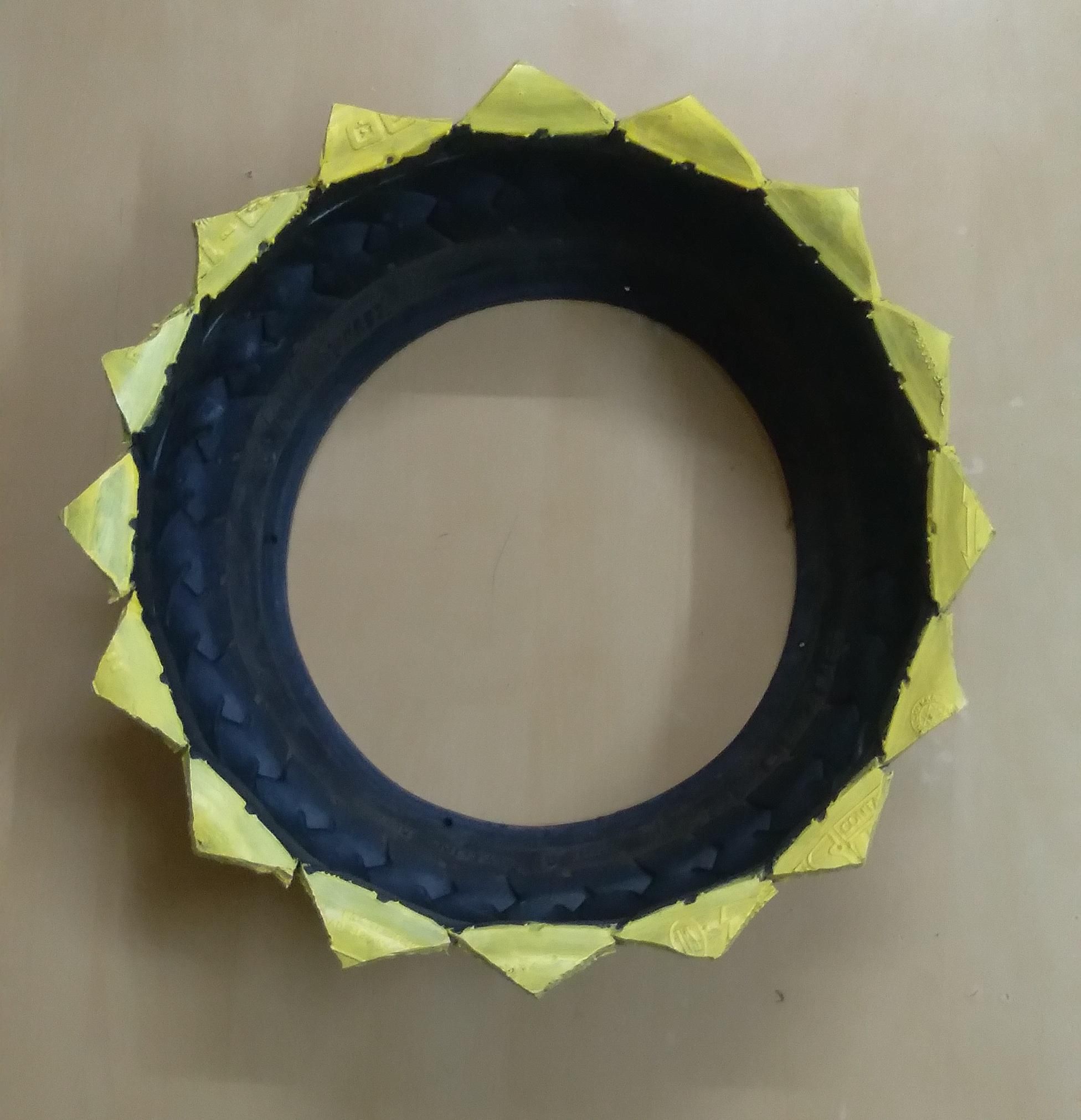 Recycling Tyre & Converting It Into a Plant Pot : 17 Steps (with ...