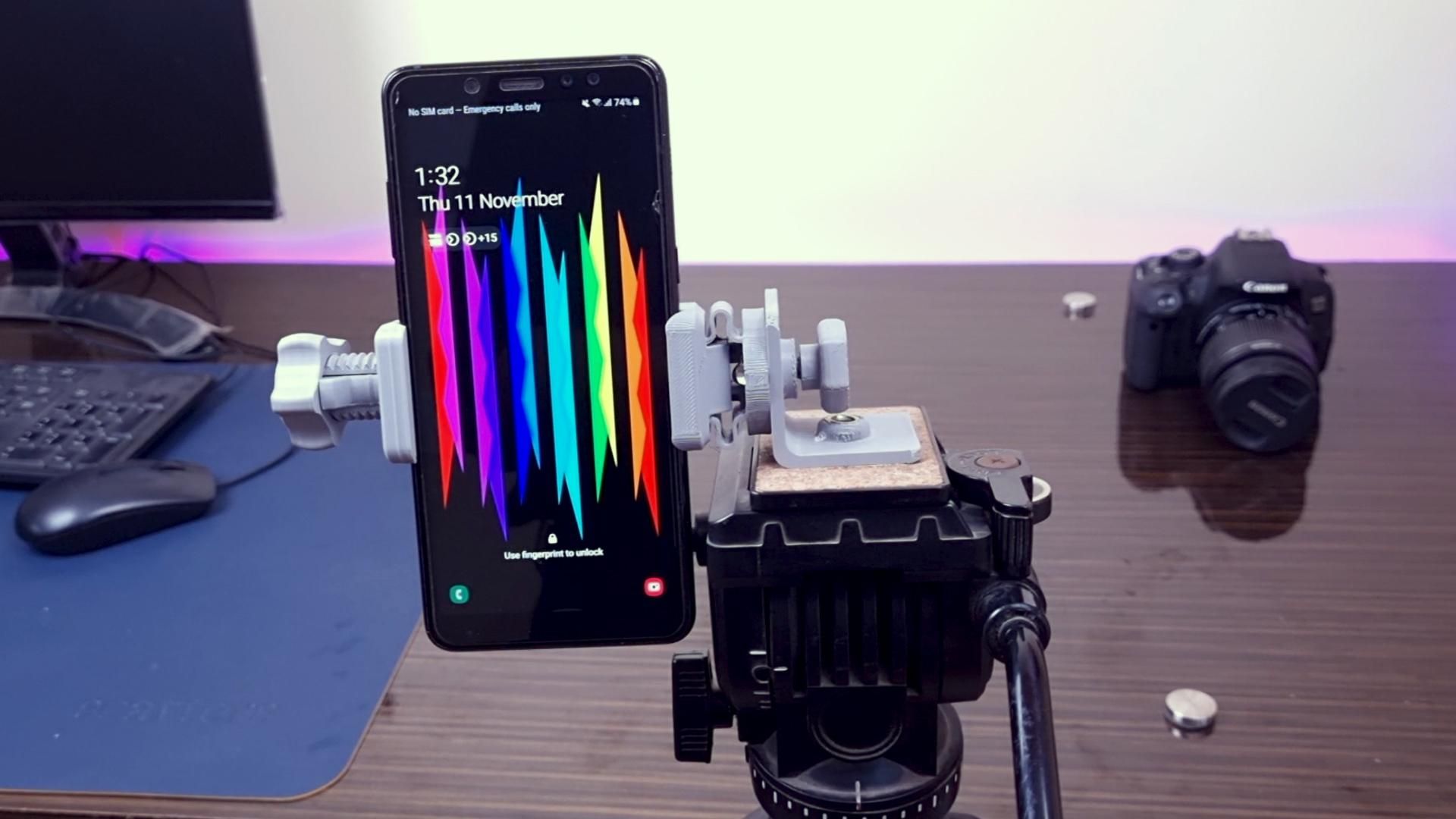 3D Printed DSLR / Smartphone Vertical Mount for Any Tripod : 9 Steps ...