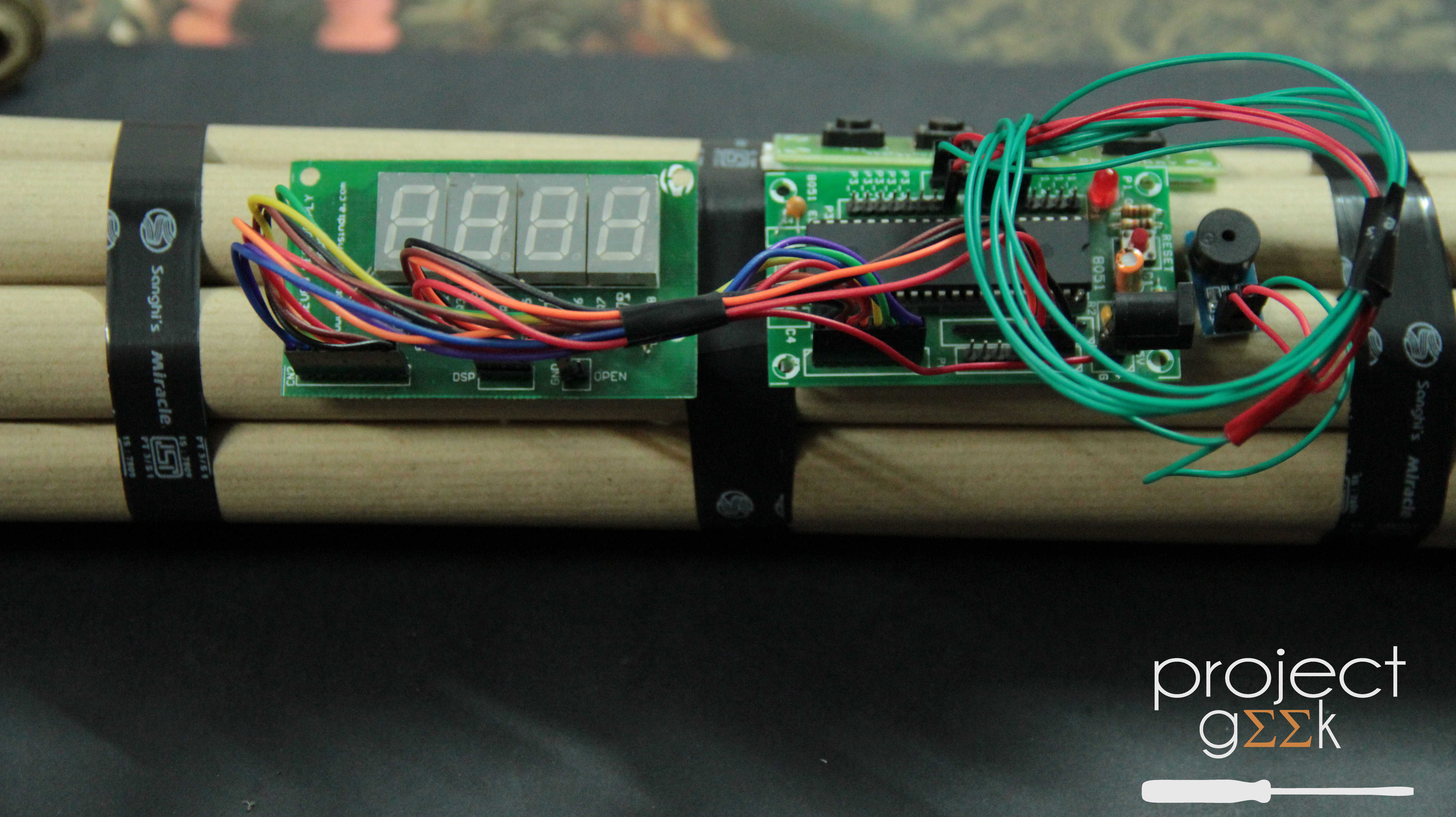 Prop Bomb Count Down Timer - Project Geek #1 : 6 Steps (with Pictures ...