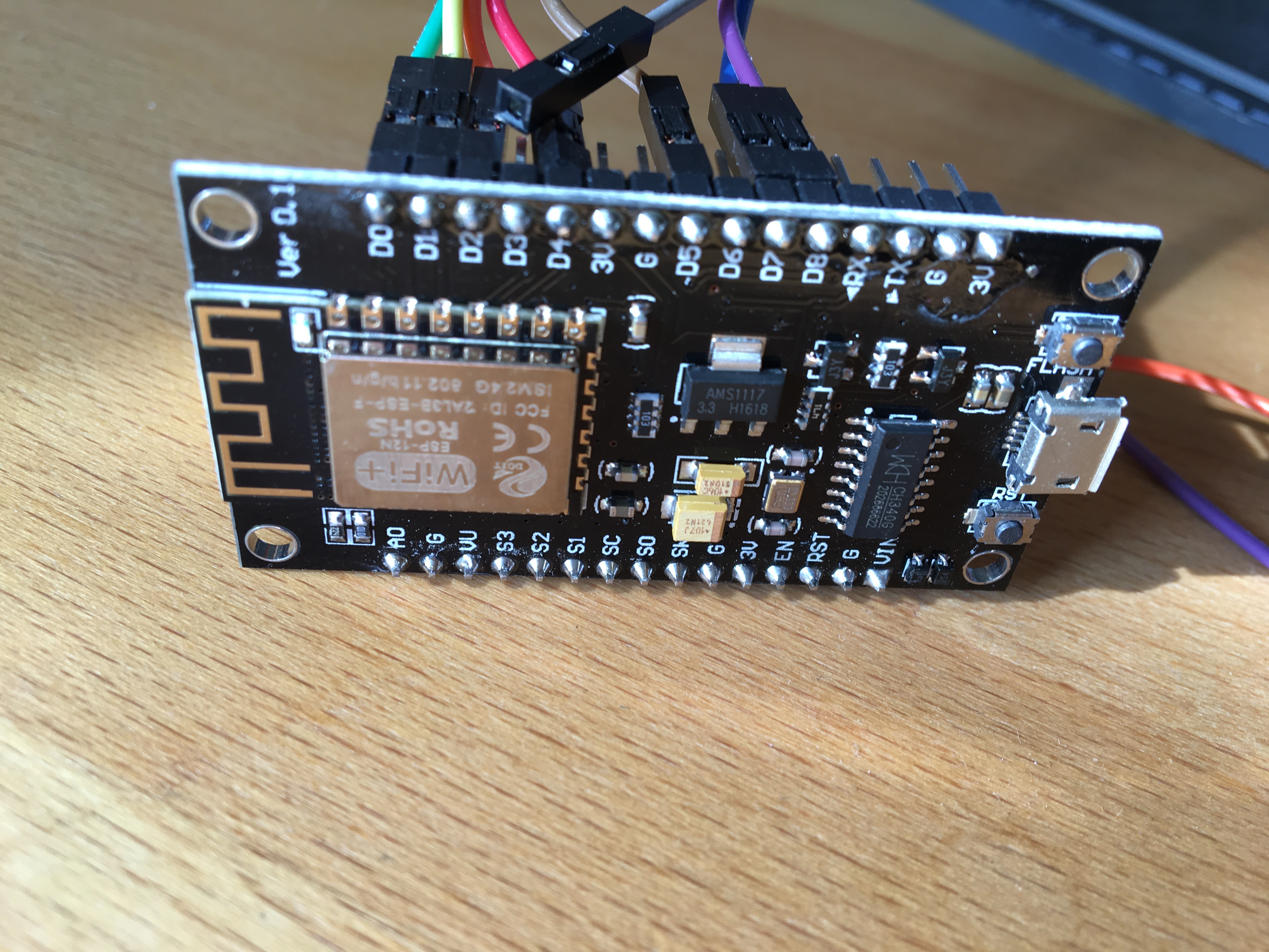 Tetris Time Clock on a RGB Matrix With ESP8266 : 6 Steps - Instructables