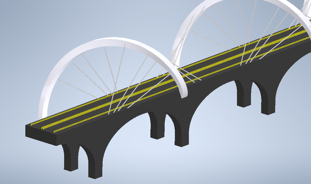 My Pedestrian Bridge Model : 9 Steps - Instructables