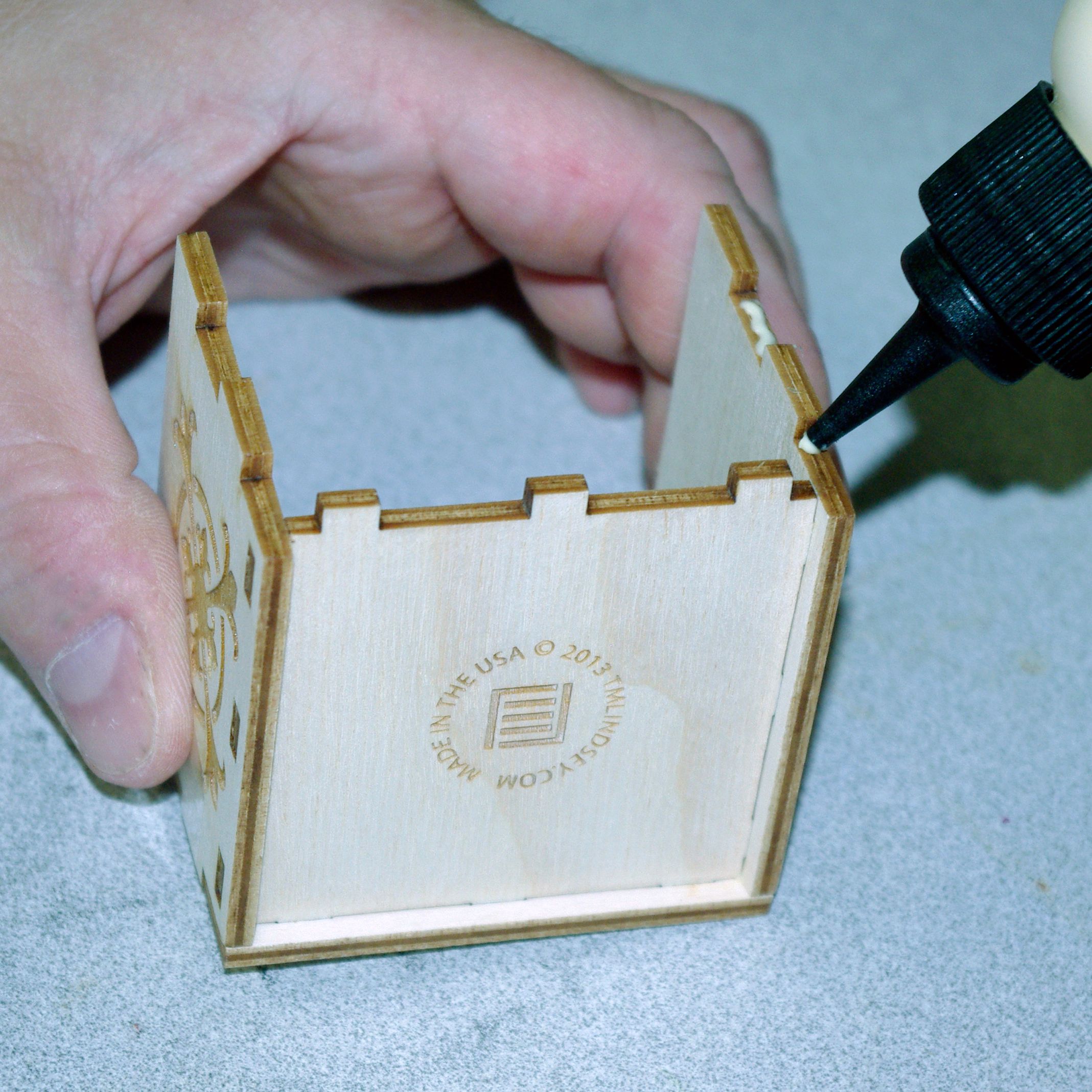 Small Laser Cut Wooden Box (2.5x2.5) : 7 Steps (with Pictures ...