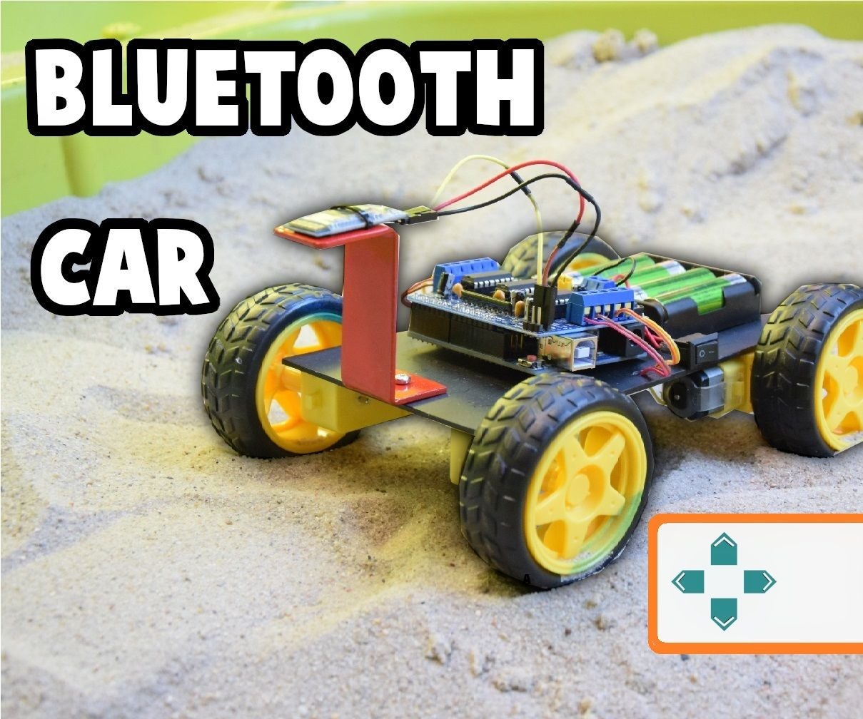 Simple CAR Arduino Bluetooth Controlled : 6 Steps - Instructables