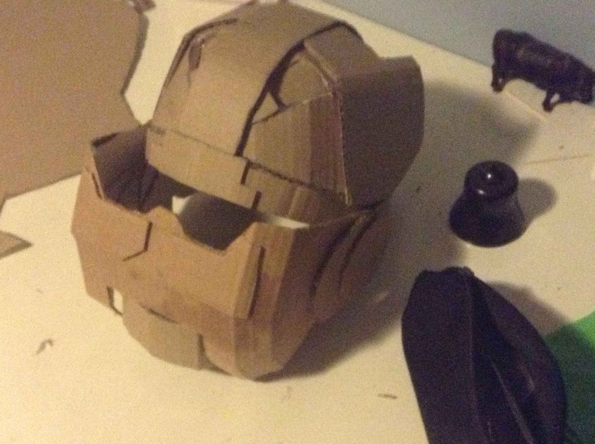 Cardboard Helmet With Flip Down Visor - Instructables
