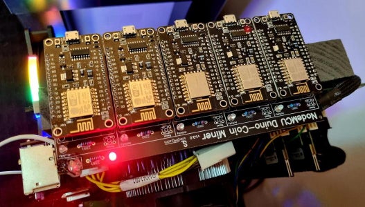 Crypto Mining Using Nodemcu 10 Steps Instructables 5149