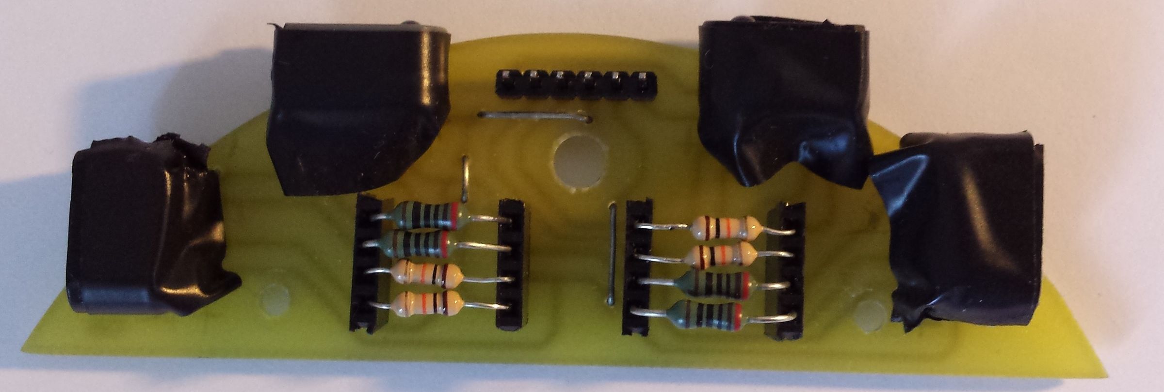 Micromouse(mobile Robot) IR Distance Sensor Board +tips : 10 Steps ...