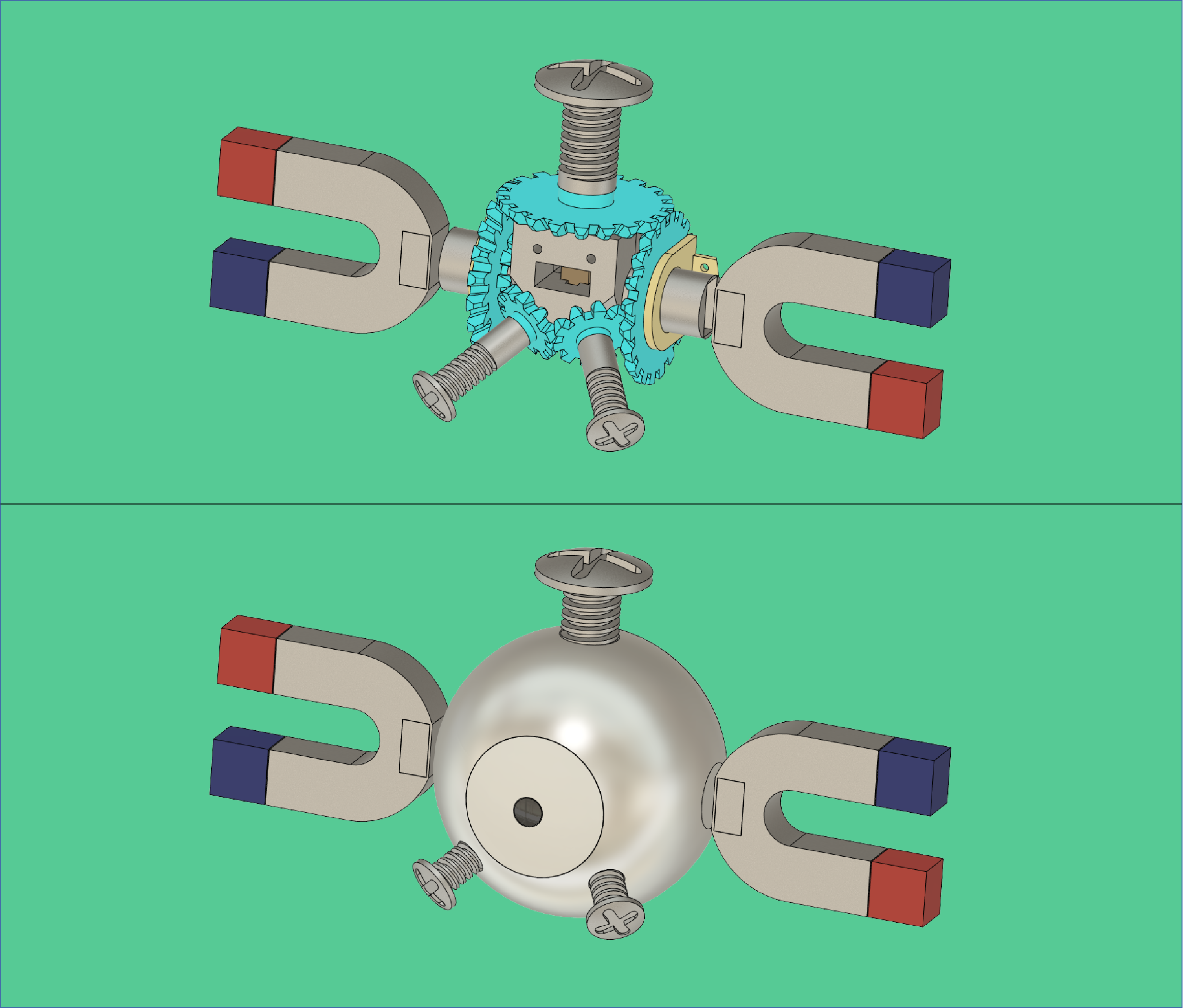 Magnemite — Driven With Magnets : 6 Steps (with Pictures) - Instructables