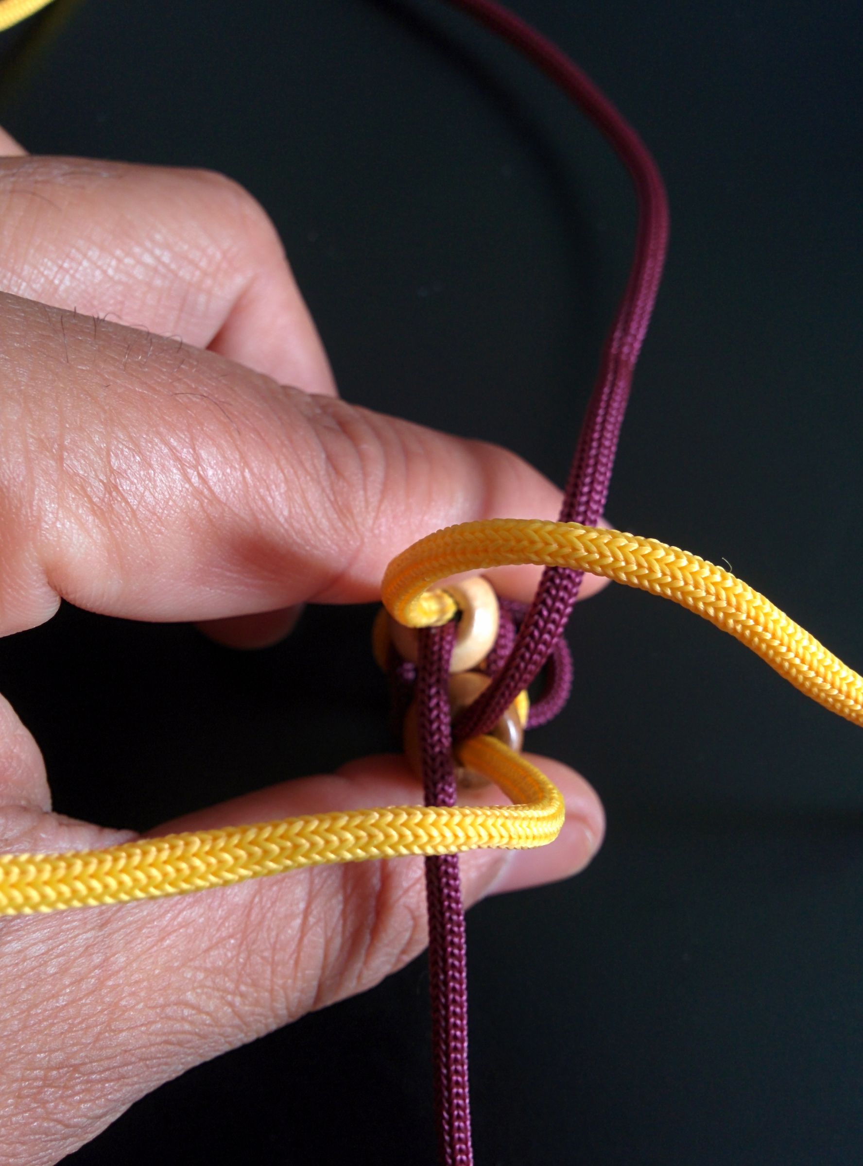 Unique Paracord Bracelet With Wooden Beads : 11 Steps (with Pictures ...