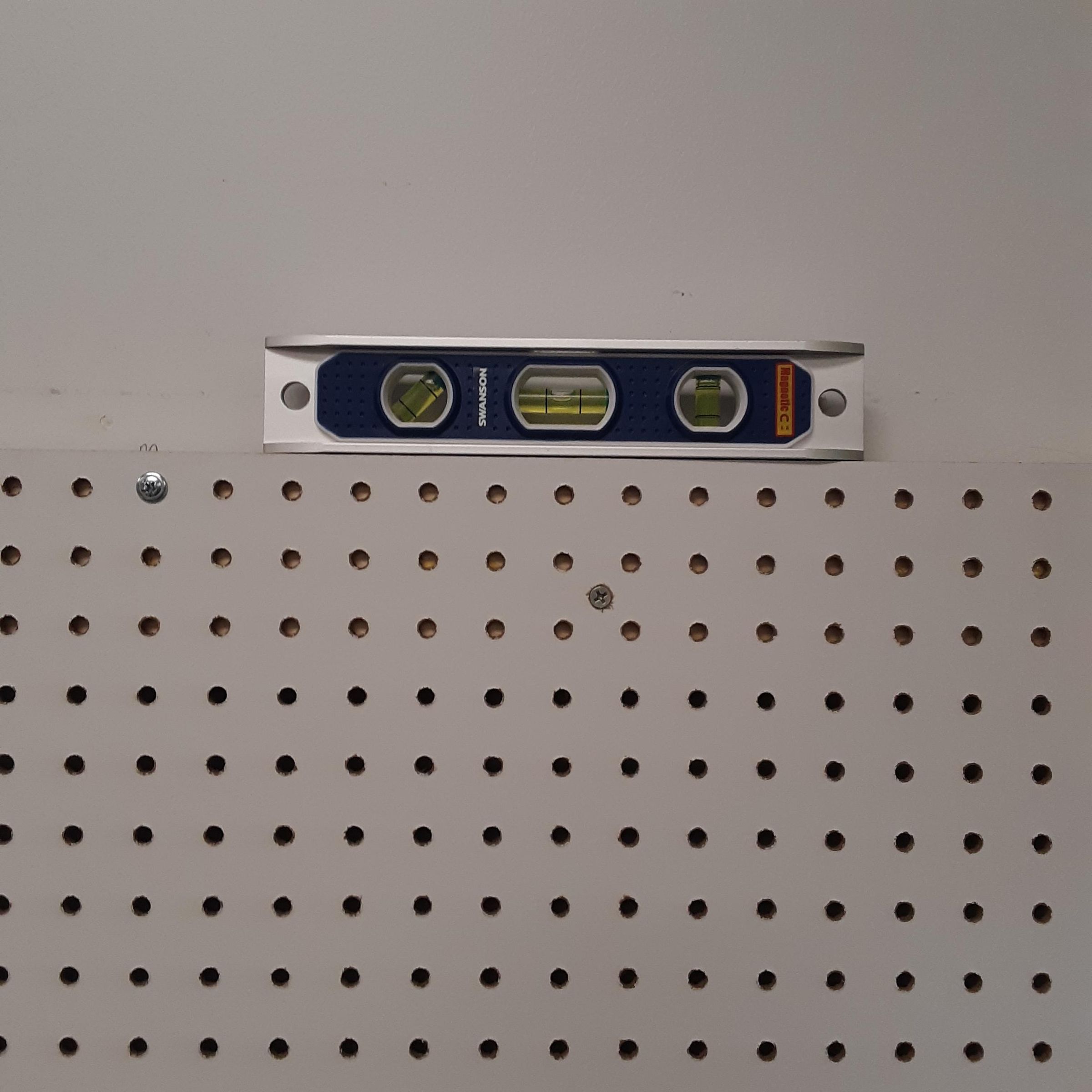 How to Build a Pegboard Wall Organizer : 5 Steps (with Pictures ...