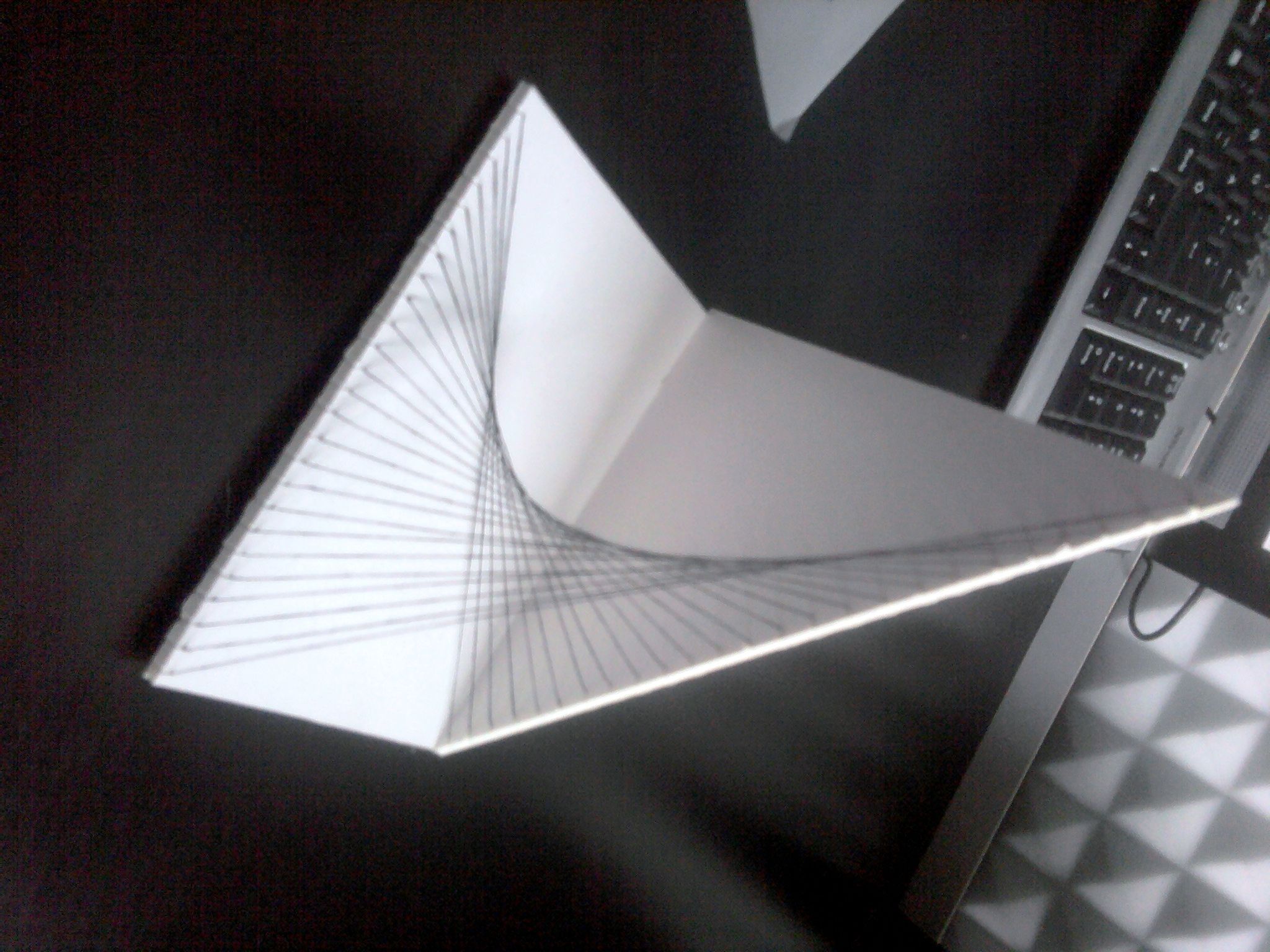 Solid Figure Illusion With Sheets Ans Strings - Instructables