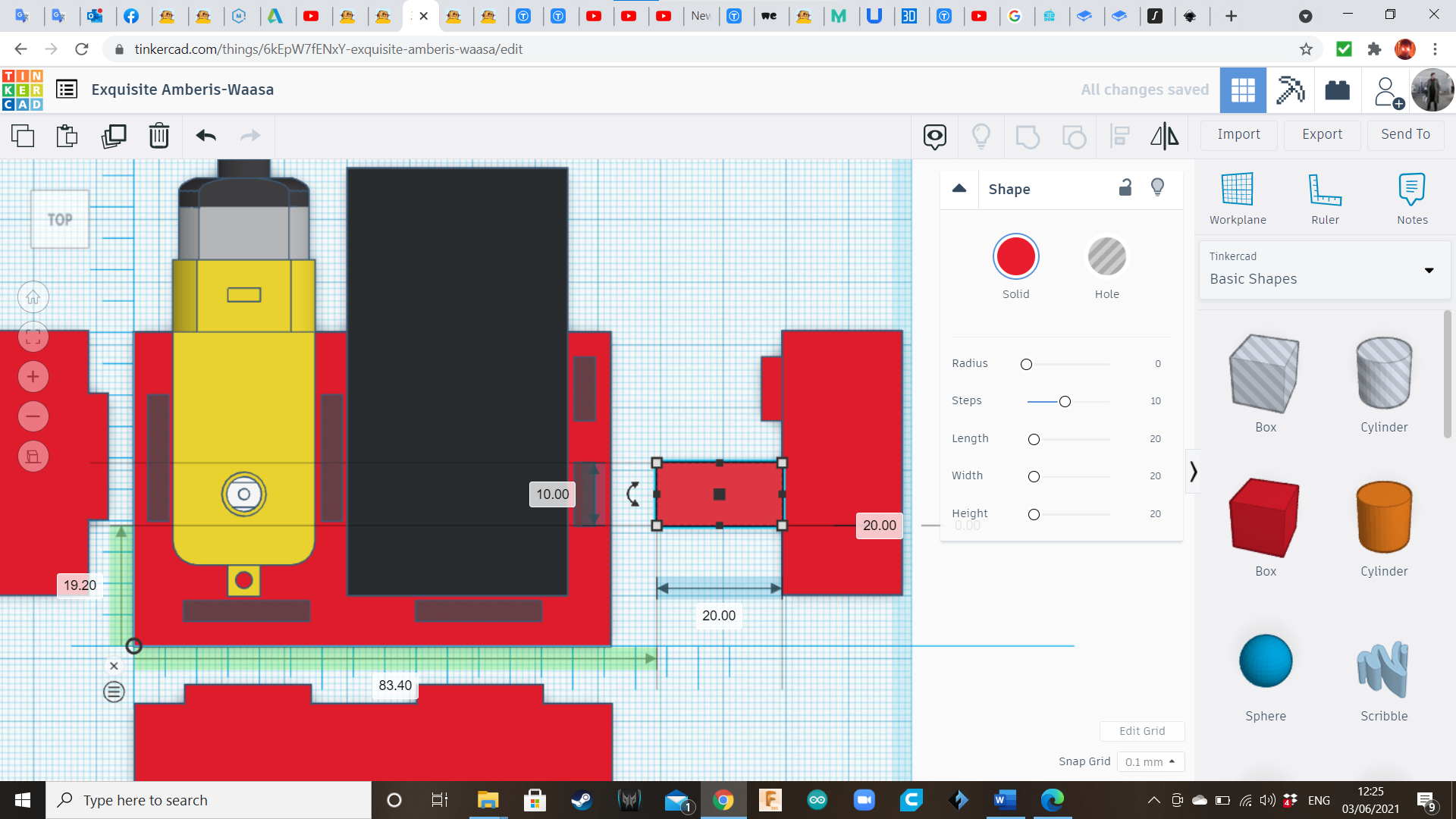 Tinkercad Robotics for School: Laser-cut Walking Machine! : 27 Steps ...