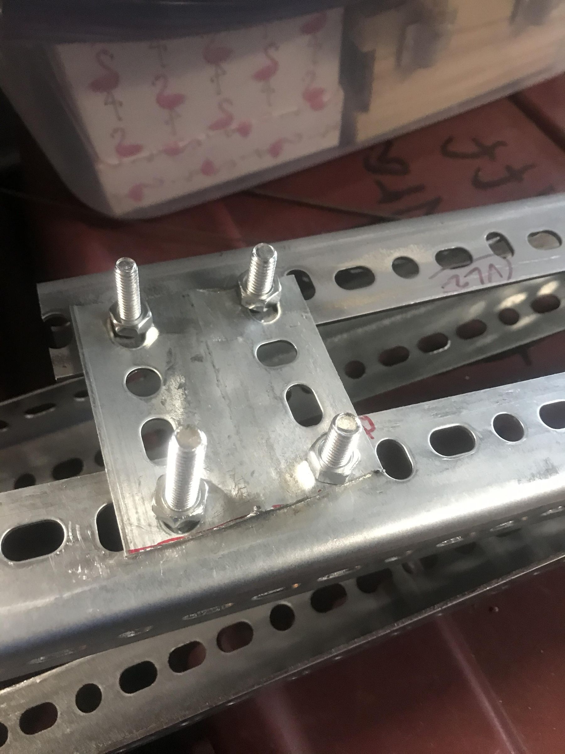 Metal Leg Part 1: Framework : 4 Steps - Instructables