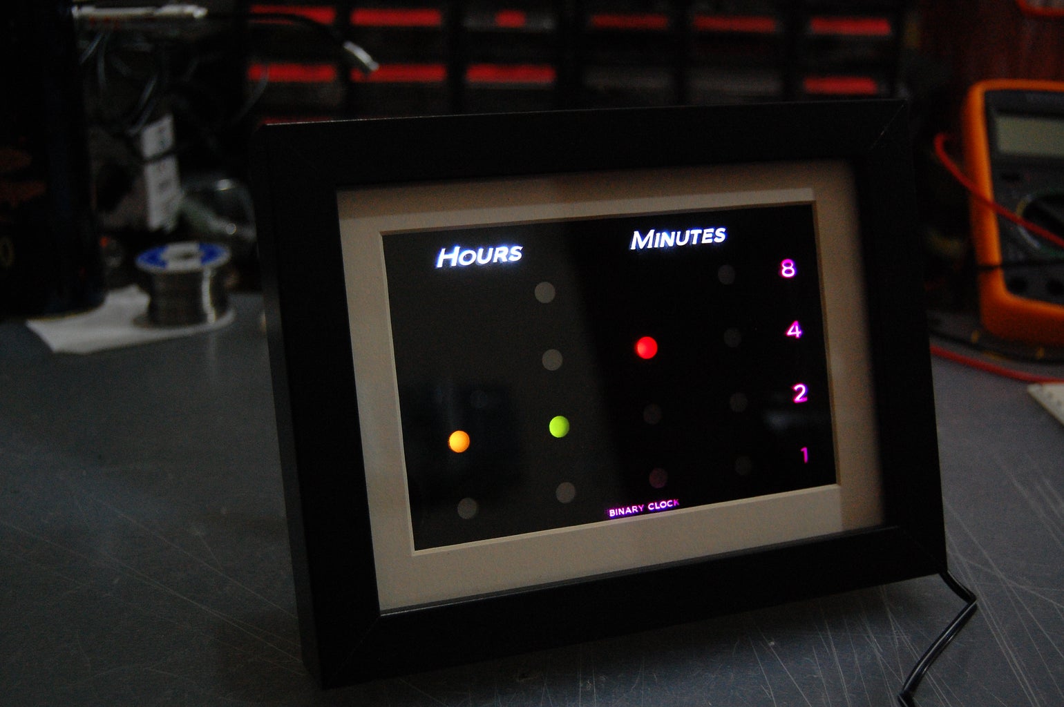 My Arduino Binary Clock : 12 Steps (with Pictures) - Instructables My Arduino Binary Clock : 12 Steps (with Pictures) - Instructables