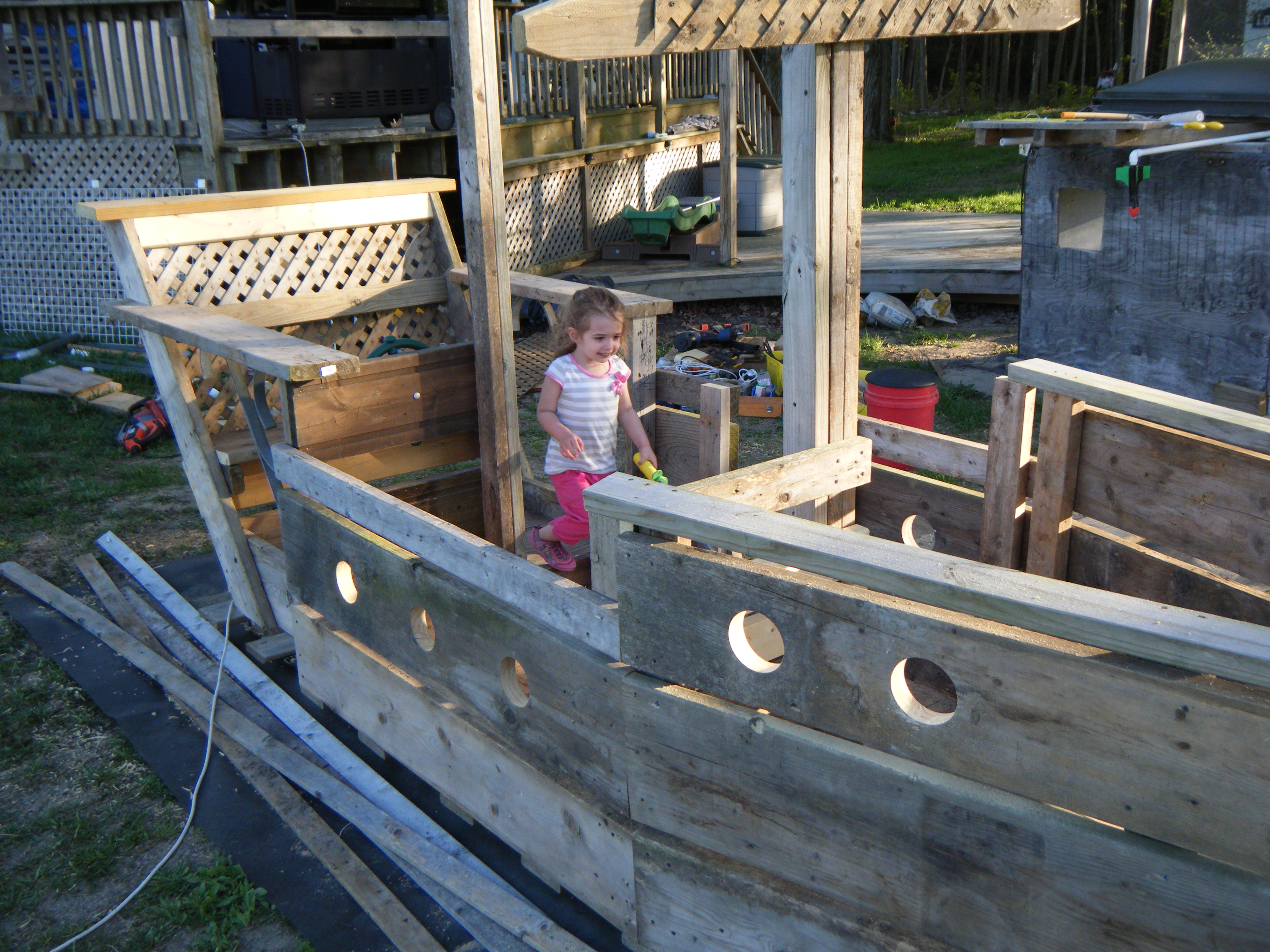 Pallet Pirate Ship : 25 Steps (with Pictures) - Instructables