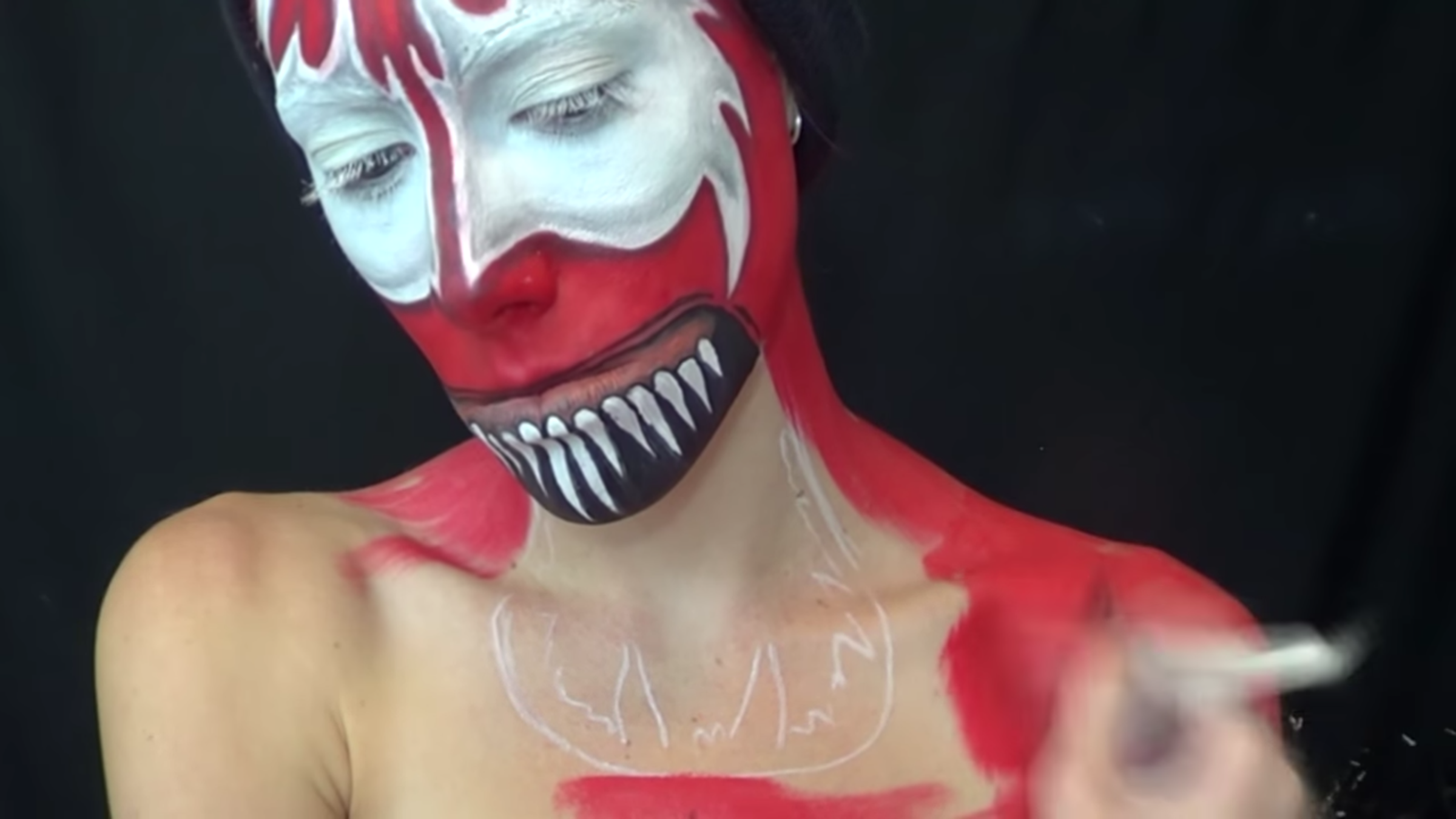 Carnage! Face Paint. : 11 Steps - Instructables