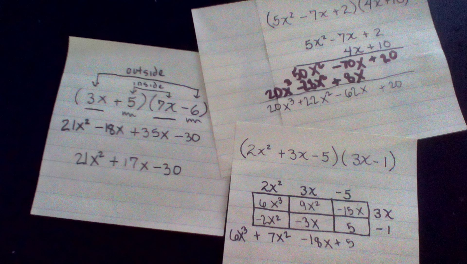 Multiplying Polynomials--3 Methods : 3 Steps - Instructables