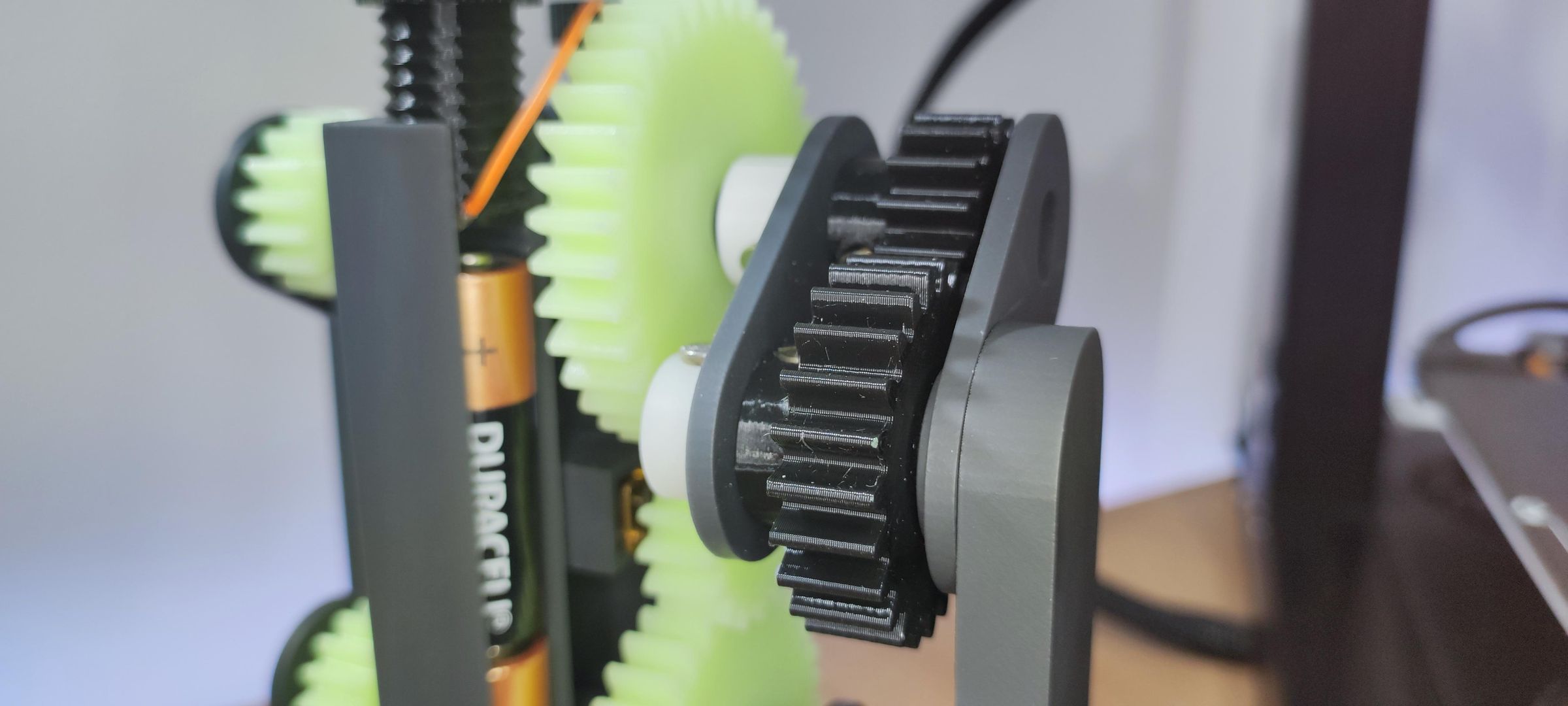 Bipedal Robot With Gear Mechanisms: Industrial 3D Printing : 14 Steps ...