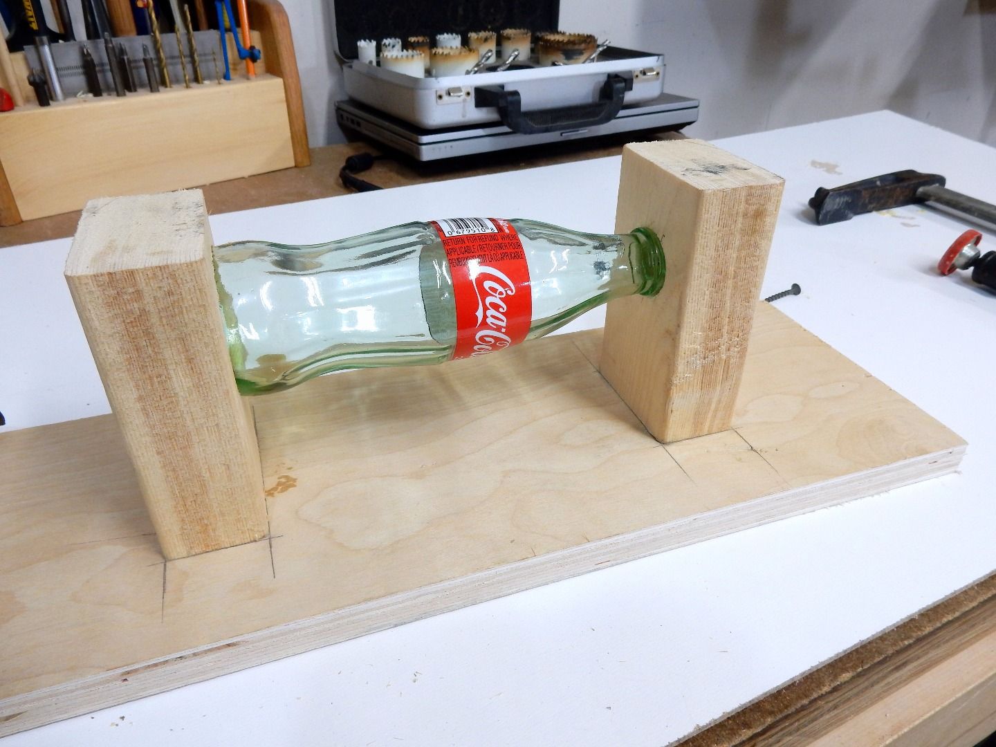 How to Drill Holes in a Glass Bottle : 5 Steps (with Pictures ...