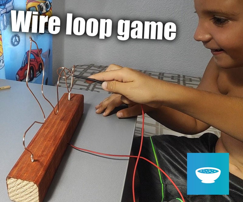 Wire Loop Buzzer Game : 5 Steps (with Pictures) - Instructables
