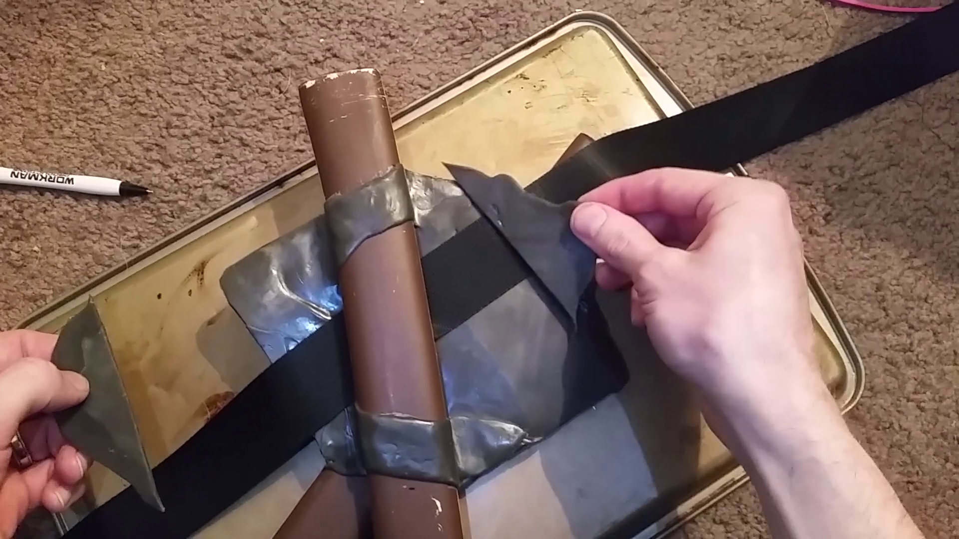 How to Make Deadpool Costume - Deadpool's Swords and Back Sheath : 7 ...