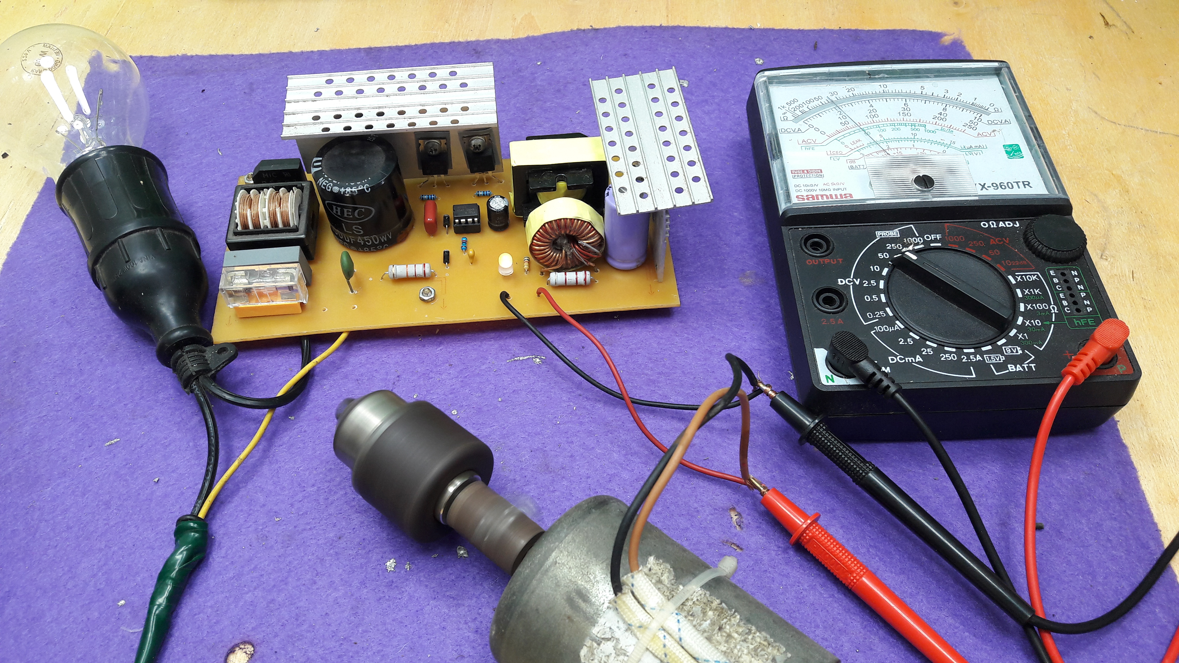 How to Build SMPS Transformer | Home Make 12V 10A Switching Power ...