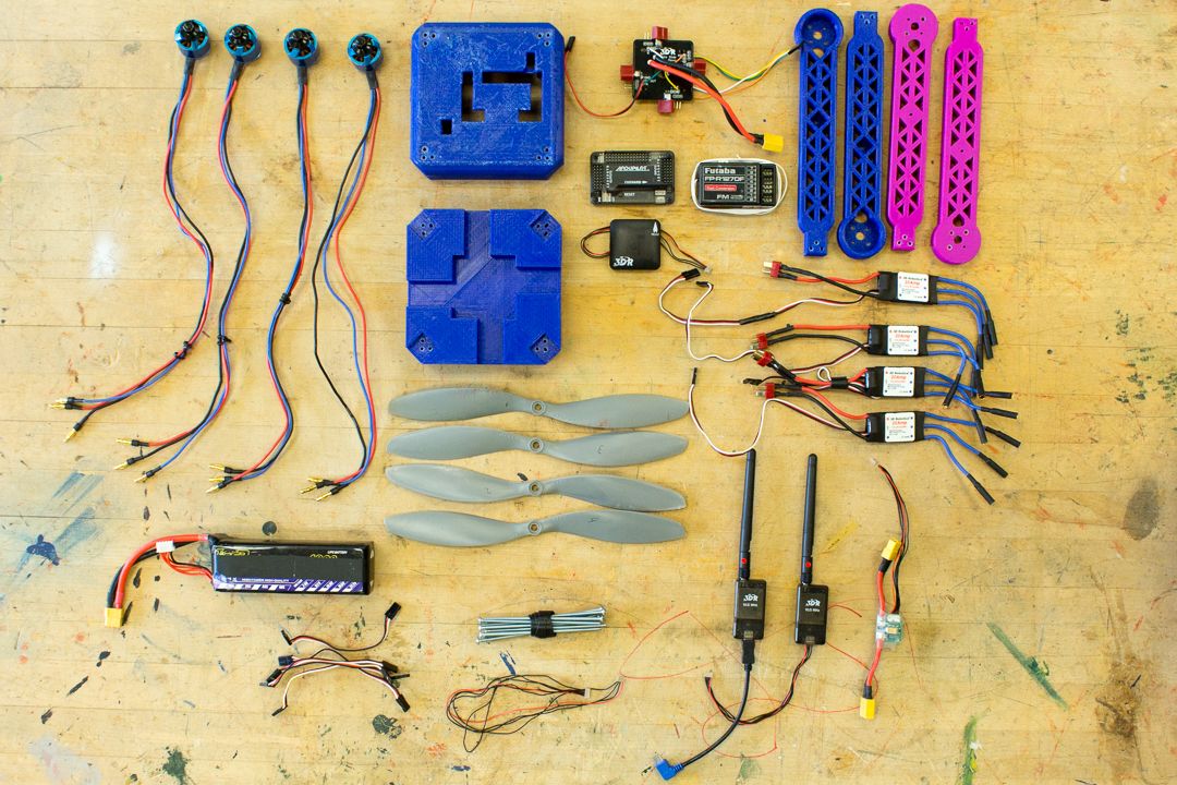 3D Printed Quadcopter With Arduino : 8 Steps (with Pictures ...