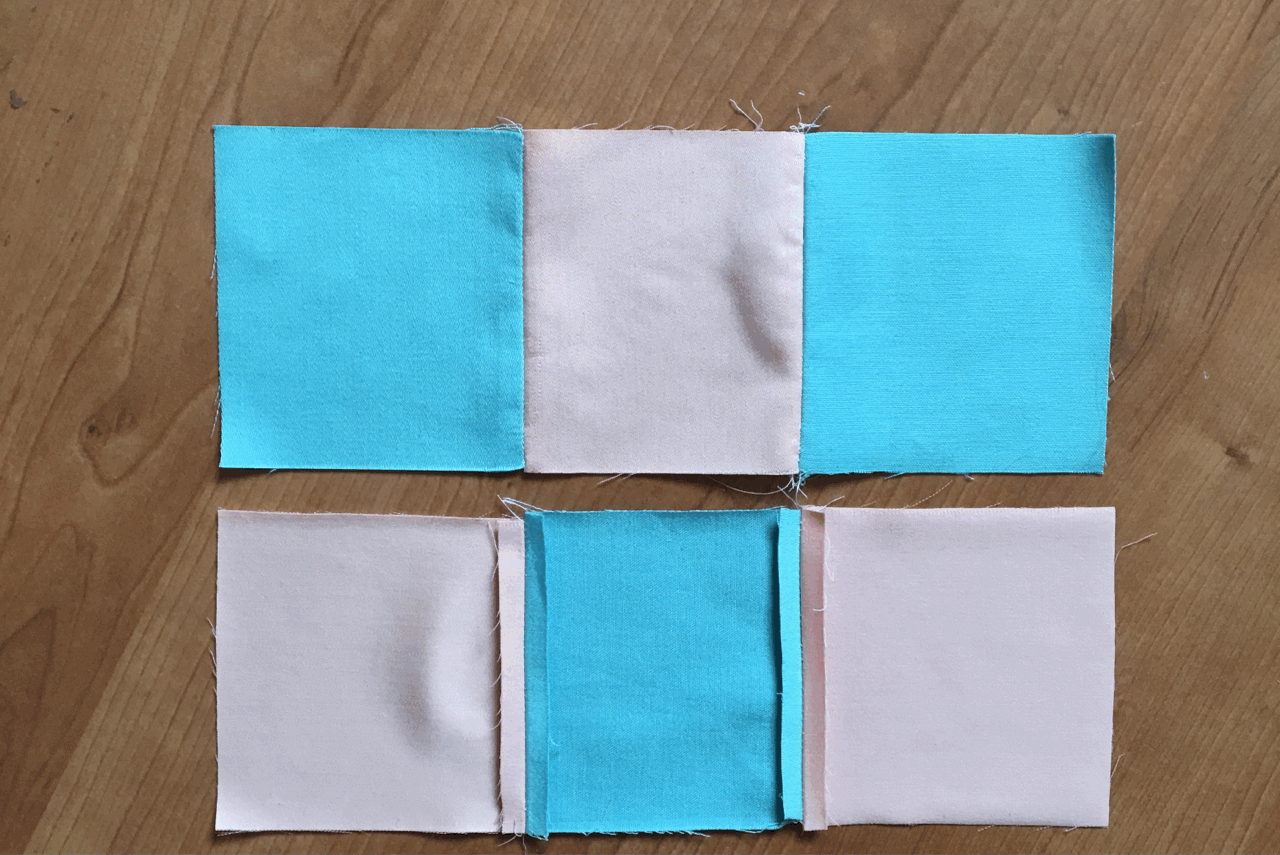 Simple 9-Square Patchwork Cushion Cover : 53 Steps (with Pictures ...