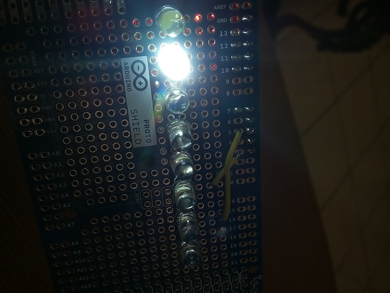 8 Bits Arduino Binary Counter 6 Steps Instructables