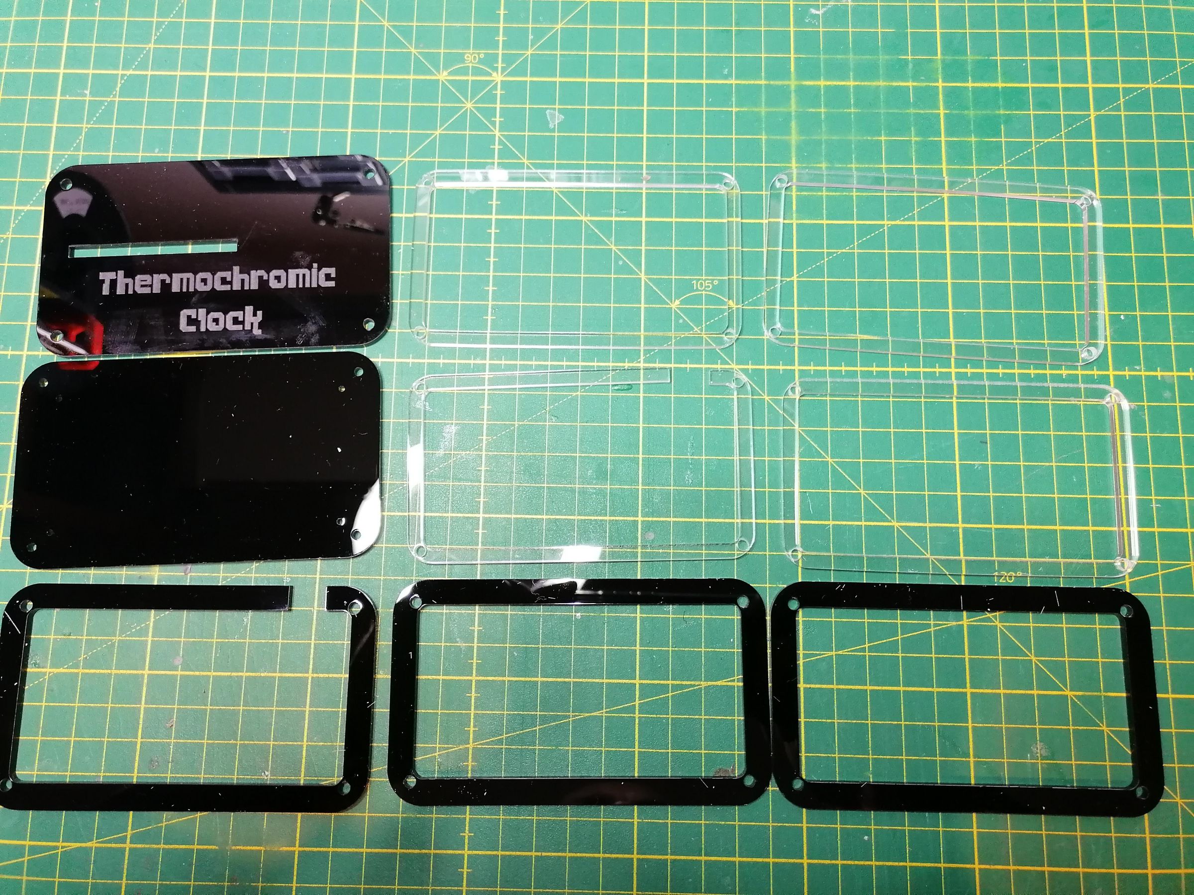 Thermochromic Clock : 7 Steps (with Pictures) - Instructables