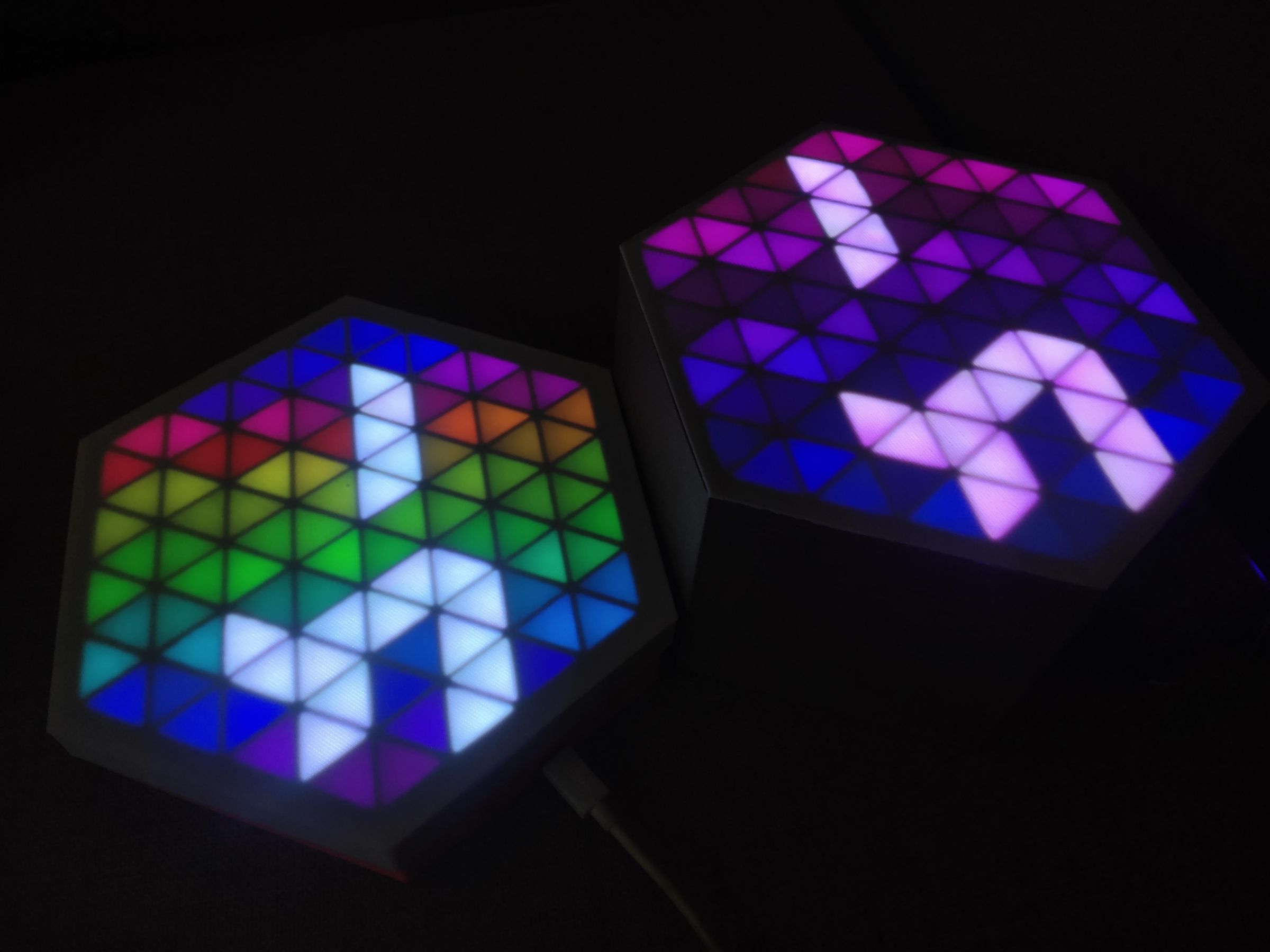 RGB HexMatrix | IOT Clock 2.0 : 5 Steps (with Pictures) - Instructables