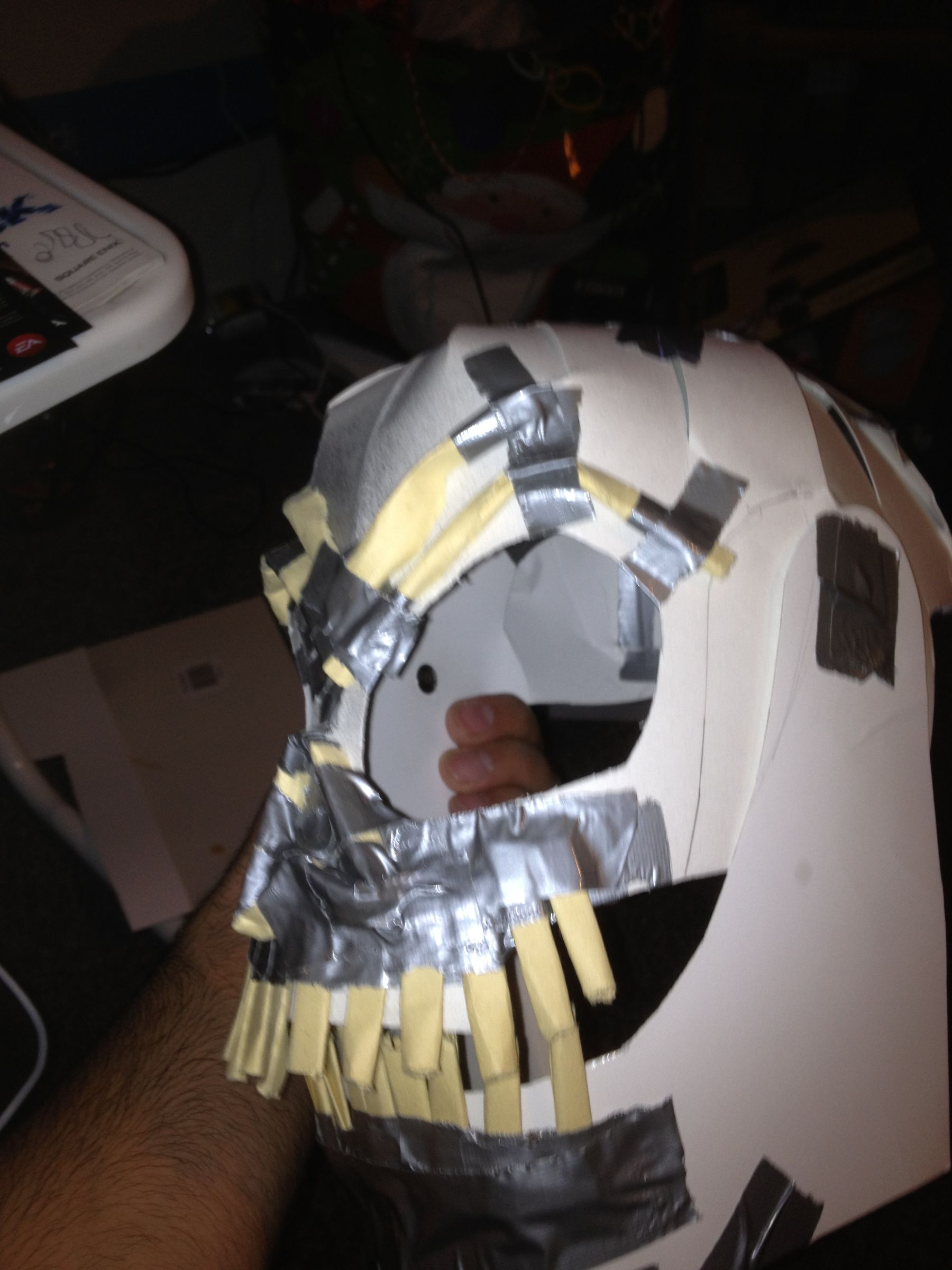 How to Make a Scary Scarecrow Mask (With Moveable Jaw) : 7 Steps (with ...