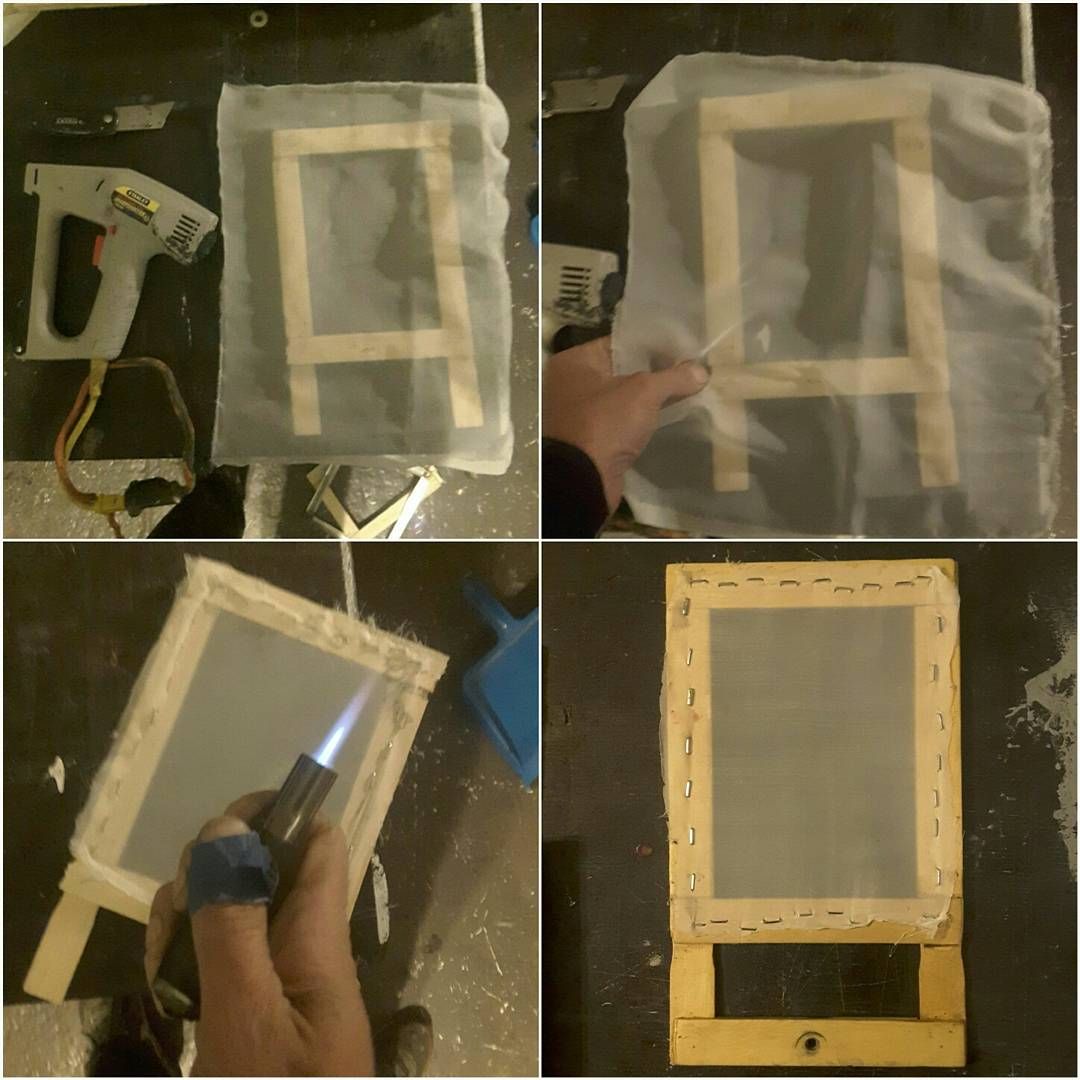 BUDGET SCREENPRINT DIY : 10 Steps (with Pictures) - Instructables