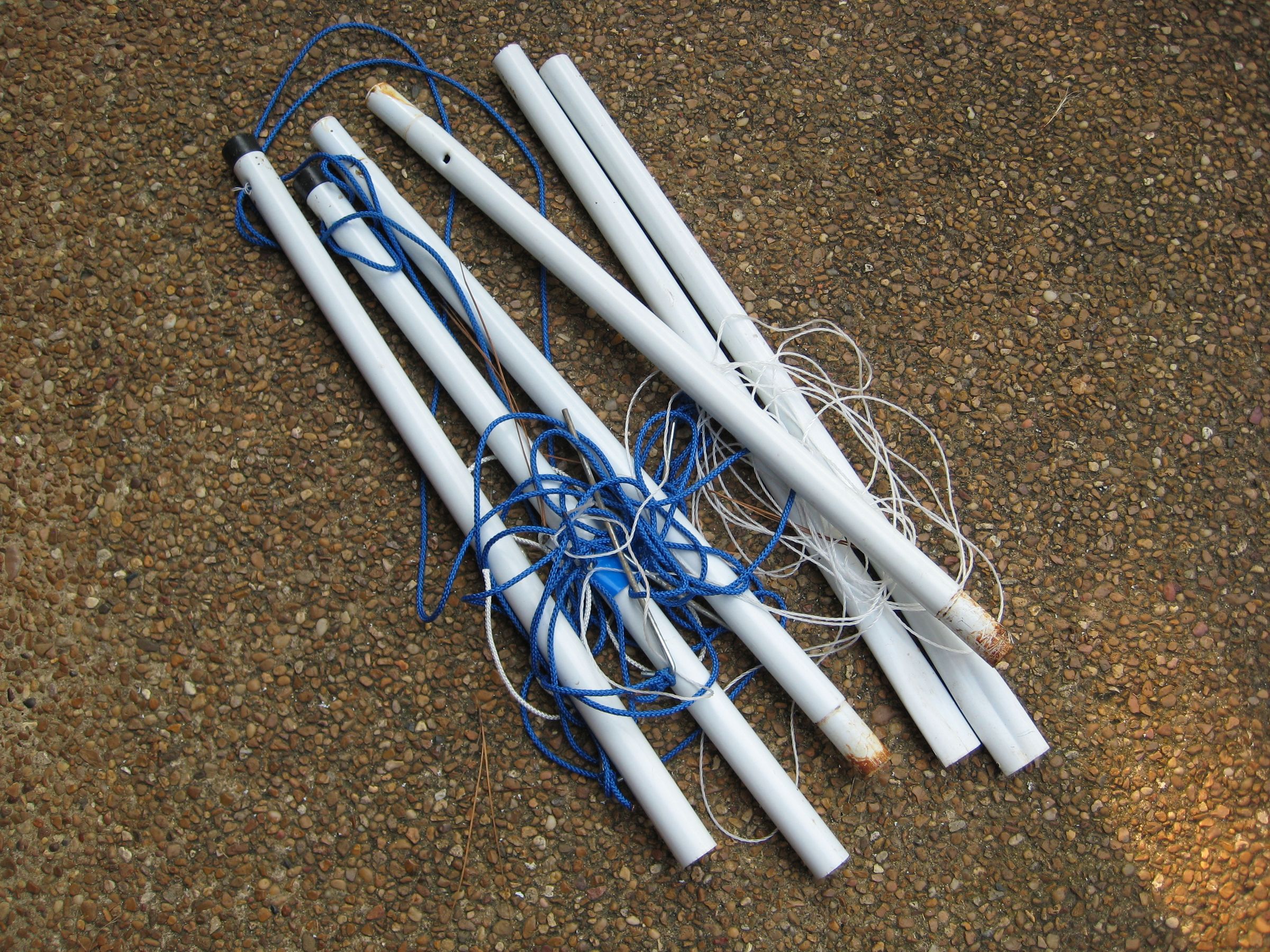 Wireless PVC Badminton Volleyball Net : 6 Steps (with Pictures ...