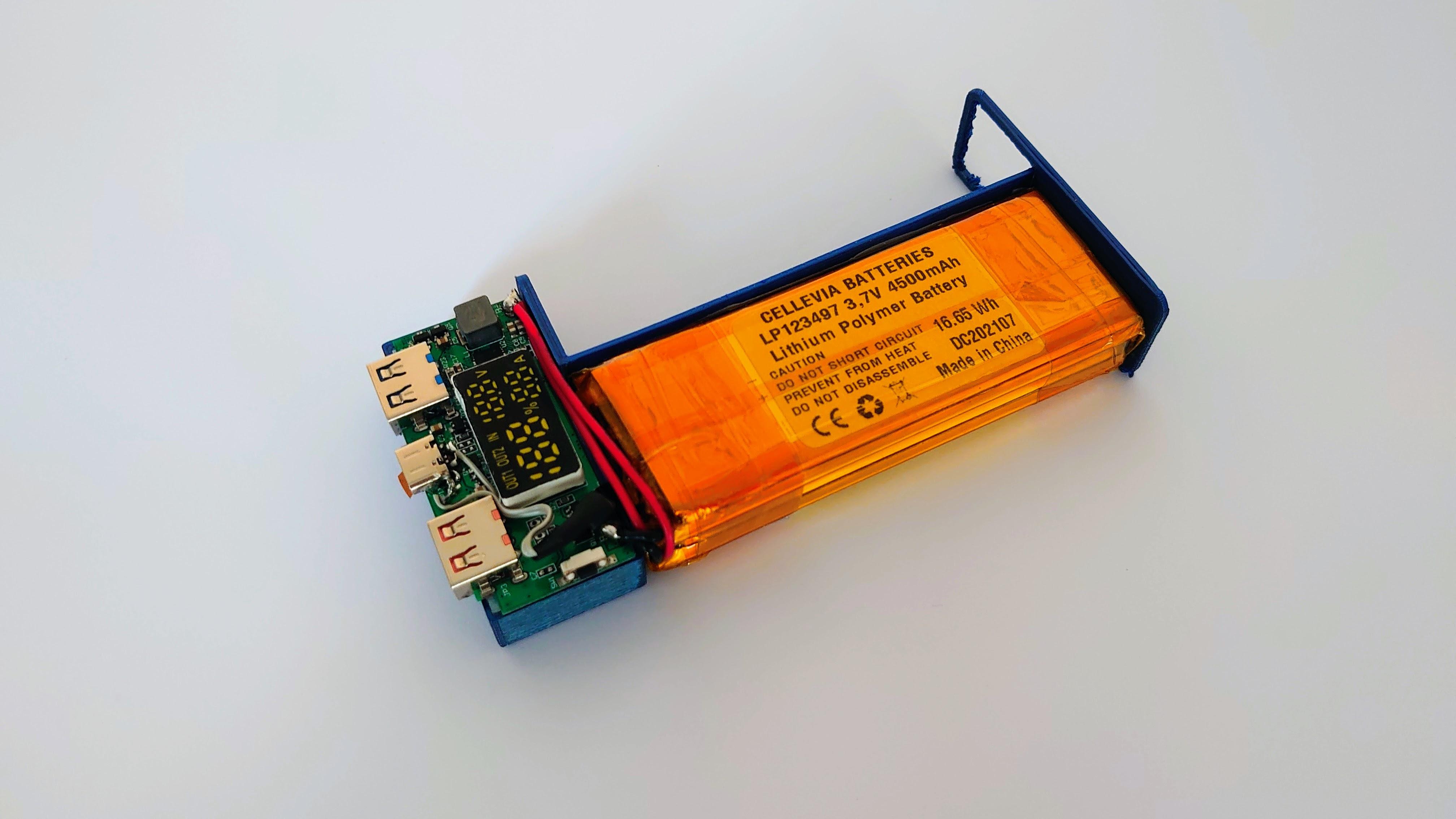 Power Bank With Cable Storage - Instructables