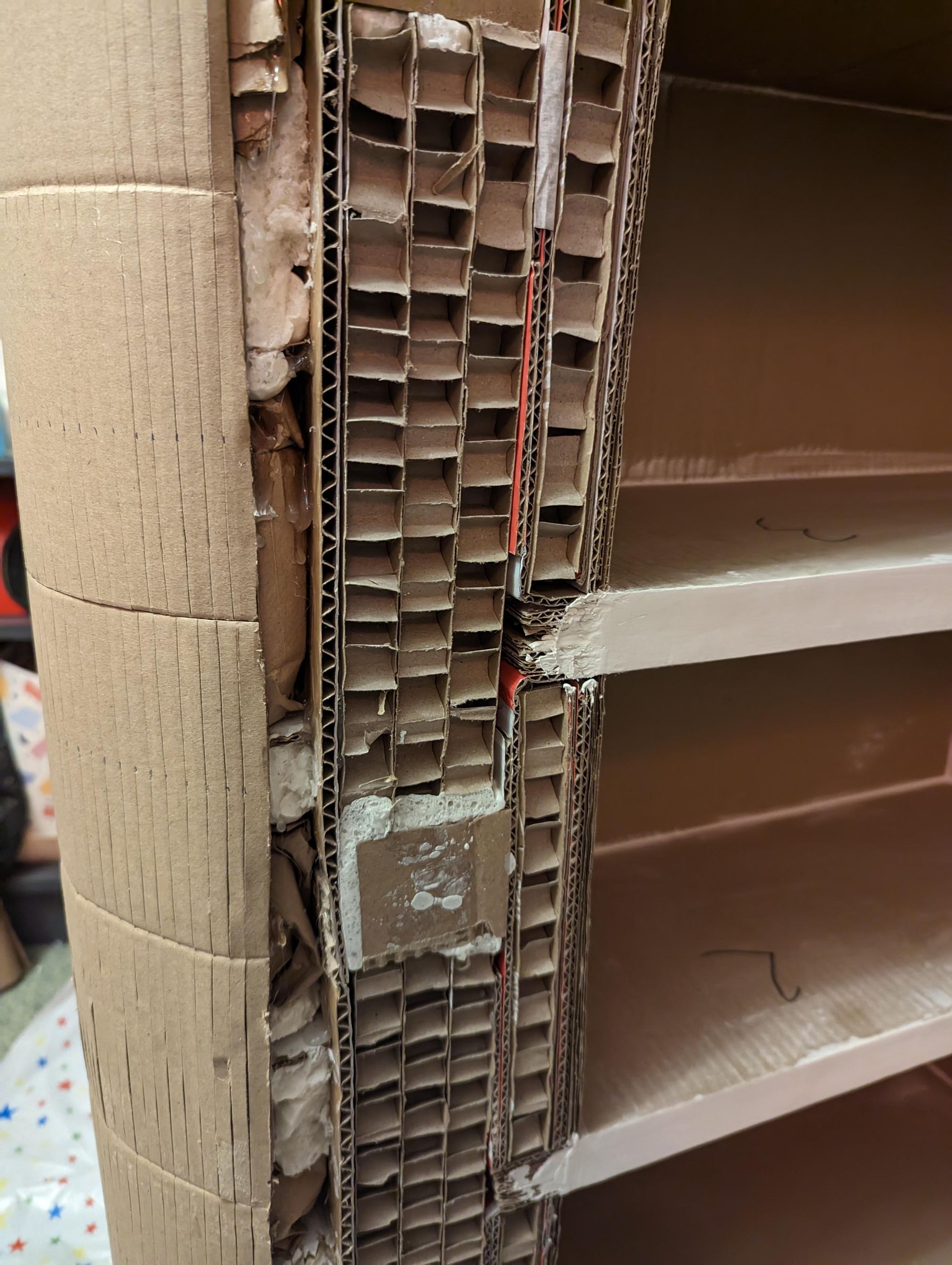Giant Book- Bookcase (Made Entirely Out of Cardboard) : 14 Steps (with ...