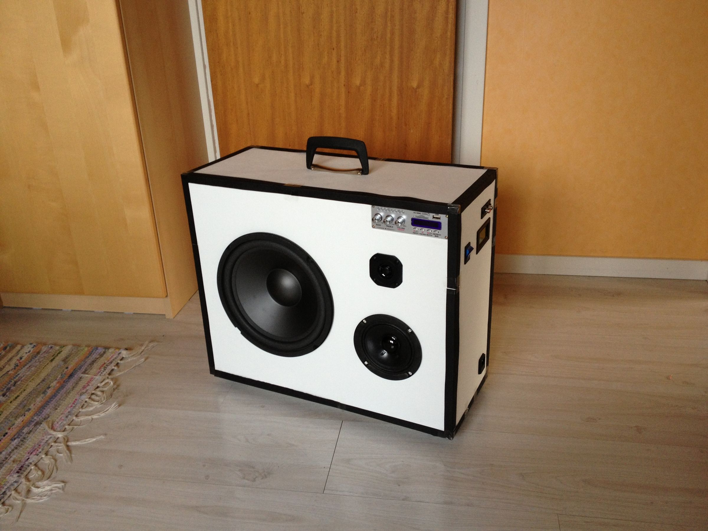 Portable 3-way Hifi Speaker/boomcase : 11 Steps (with Pictures ...