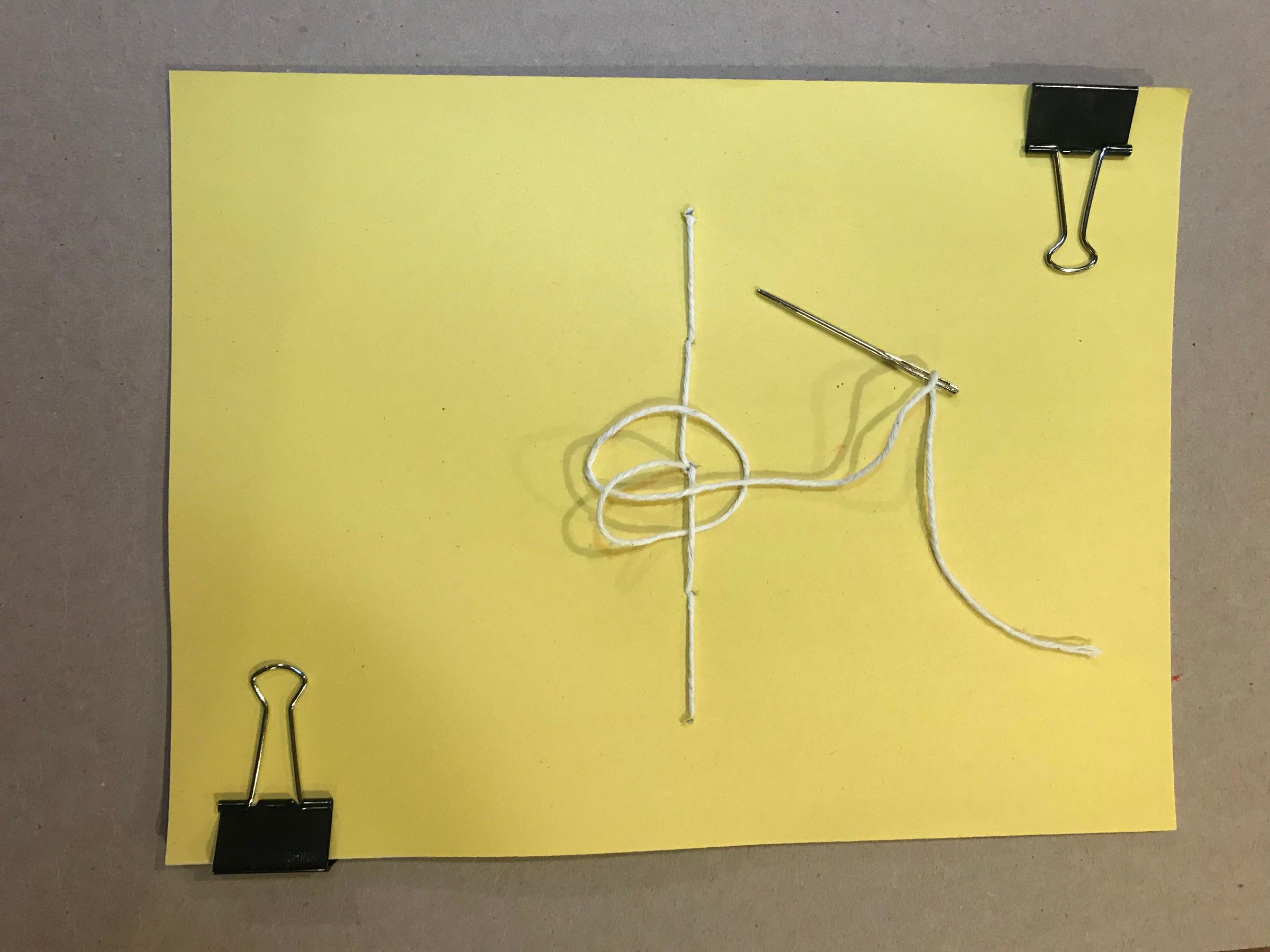 Saddle Stitch Sketchbook (Yellow) : 11 Steps (with Pictures ...