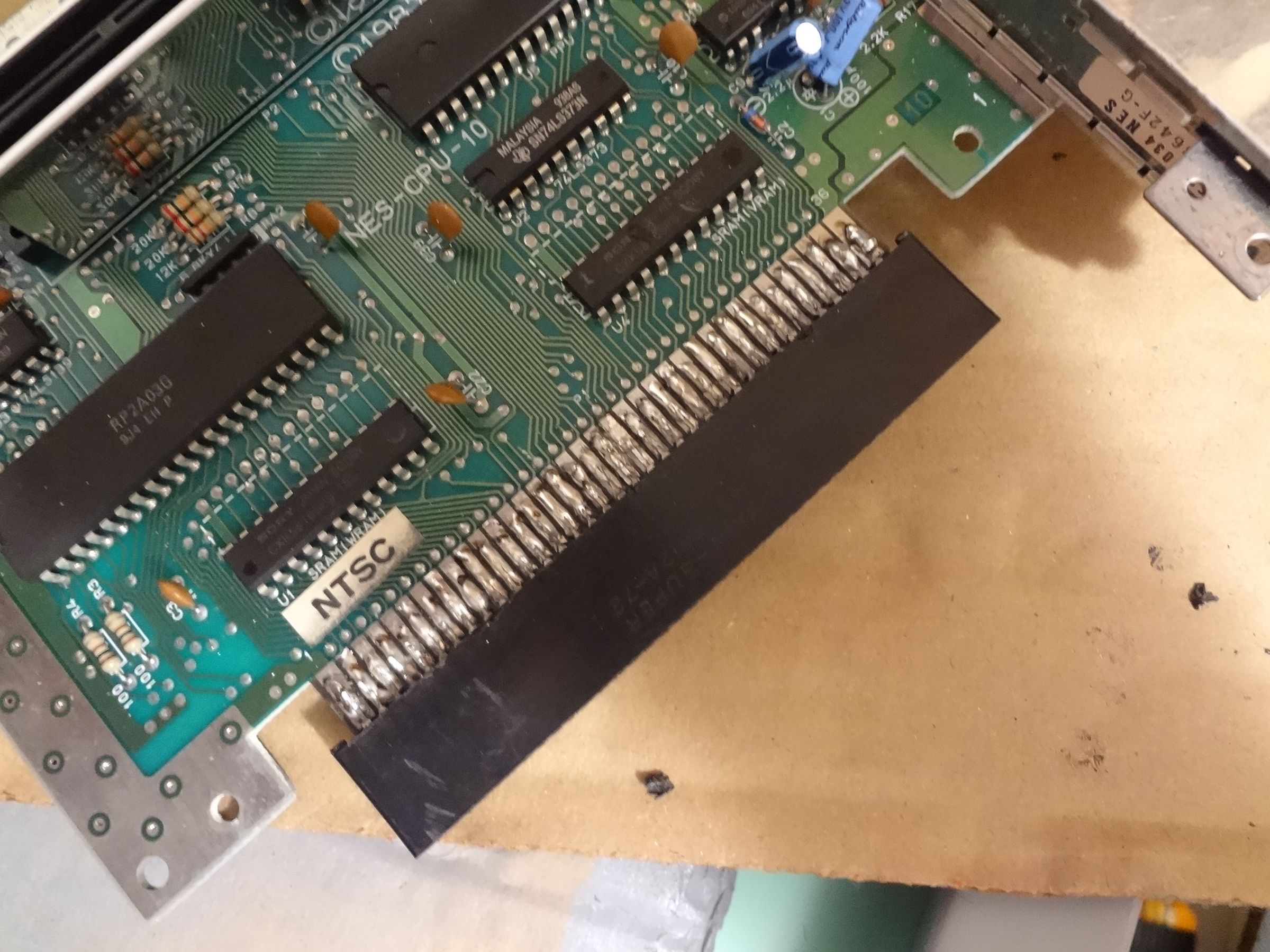 Nintendo (NES) Side Loader Build Using Game Genie Connector. : 11 Steps ...