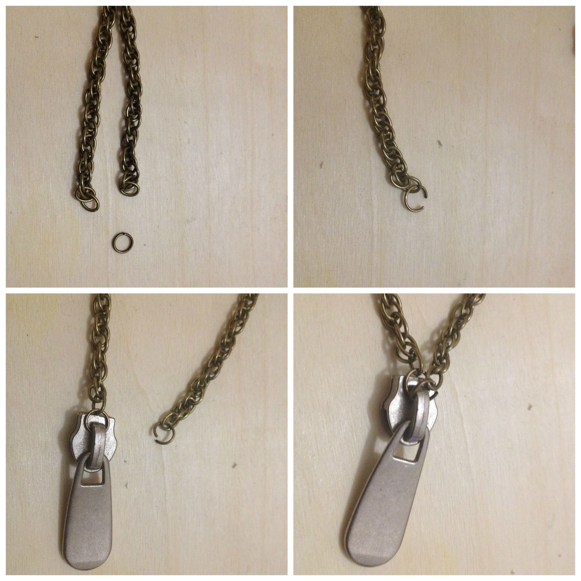 DIY Zipper Pull Jewelry : 4 Steps (with Pictures) - Instructables