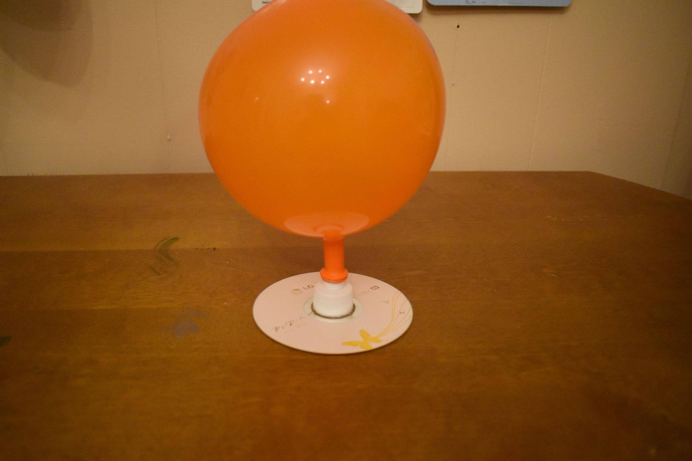 Hovercraft Made With 4 Materials ! : 5 Steps (with Pictures ...